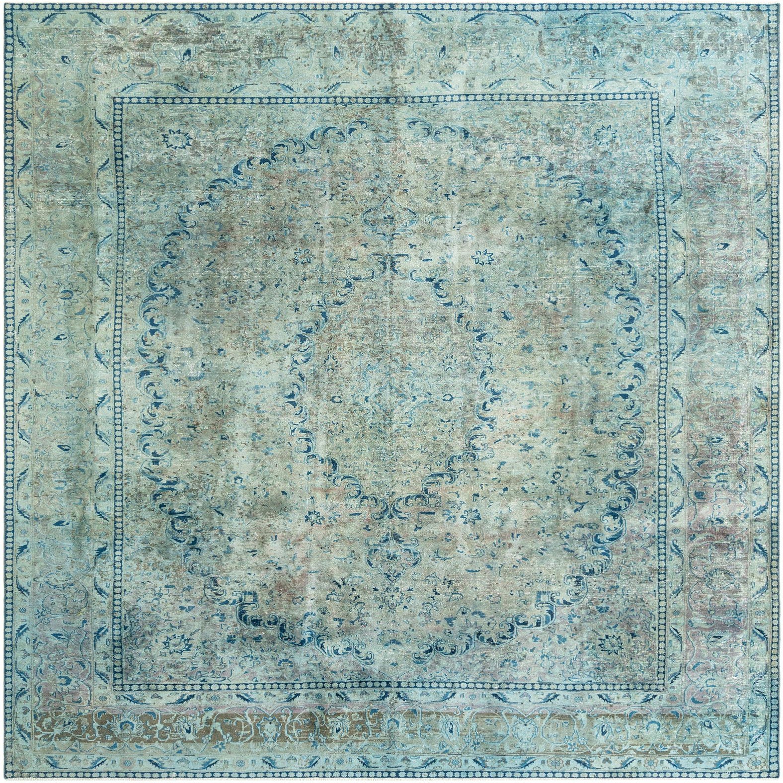 Blue 9' 7 x 12' 4 Vintage Royal Rug | Rugs.com