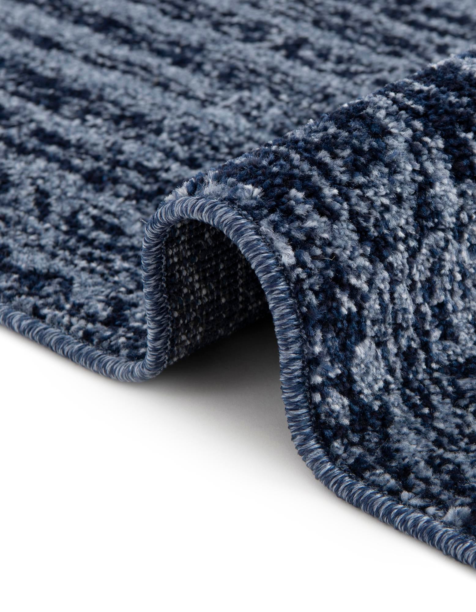 Blue 6' x 6' Angelica Round Rug | Rugs.com