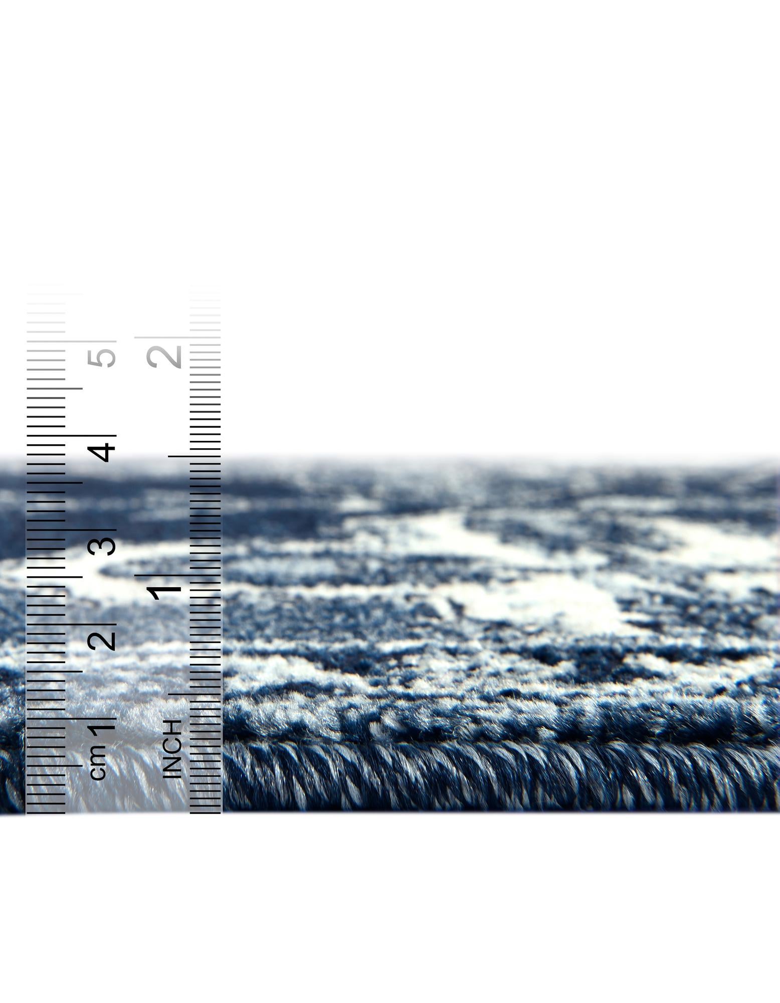 Blue 6' x 6' Miranda Round Rug | Rugs.com