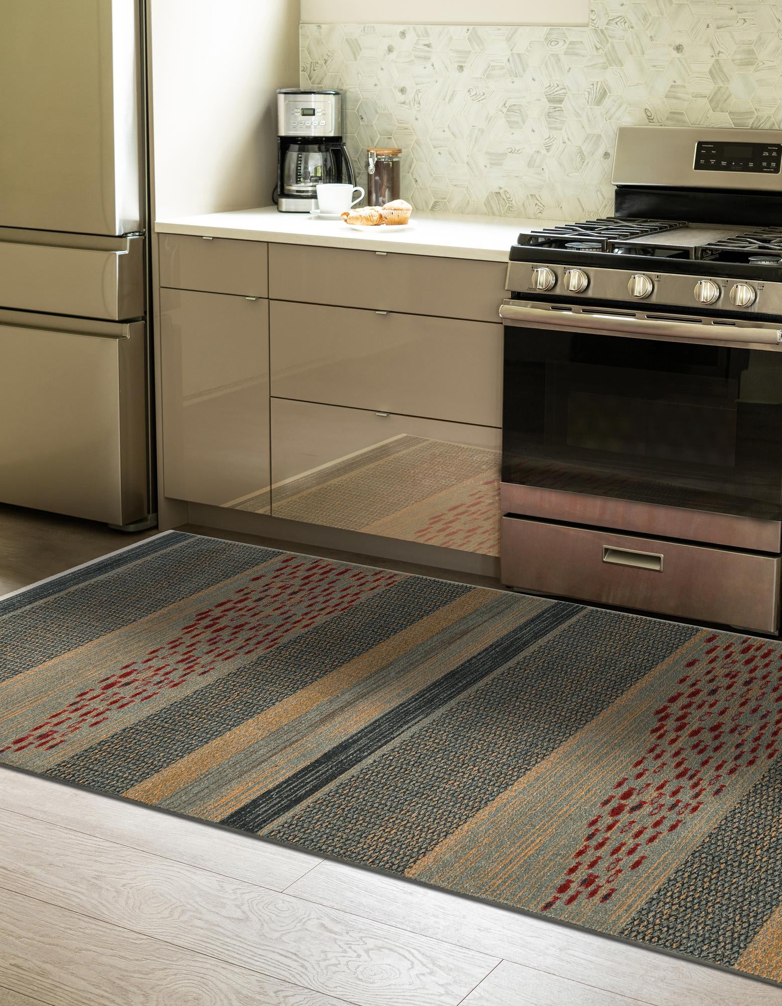 Blue 2' 7 x 10' Kashkuli Gabbeh Runner Rug | Rugs.com