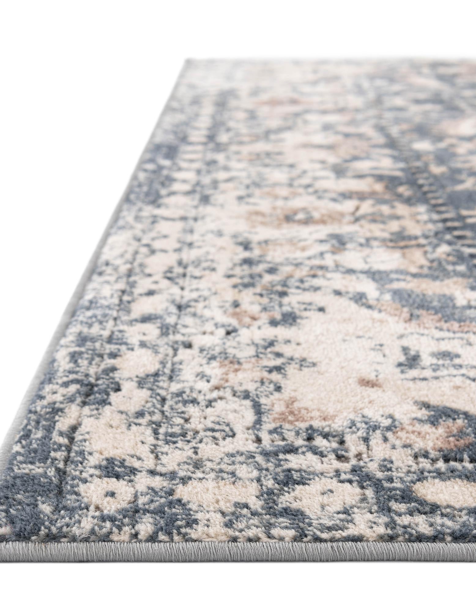Blue 2' 2 x 8' Oregon Runner Rug | Rugs.com