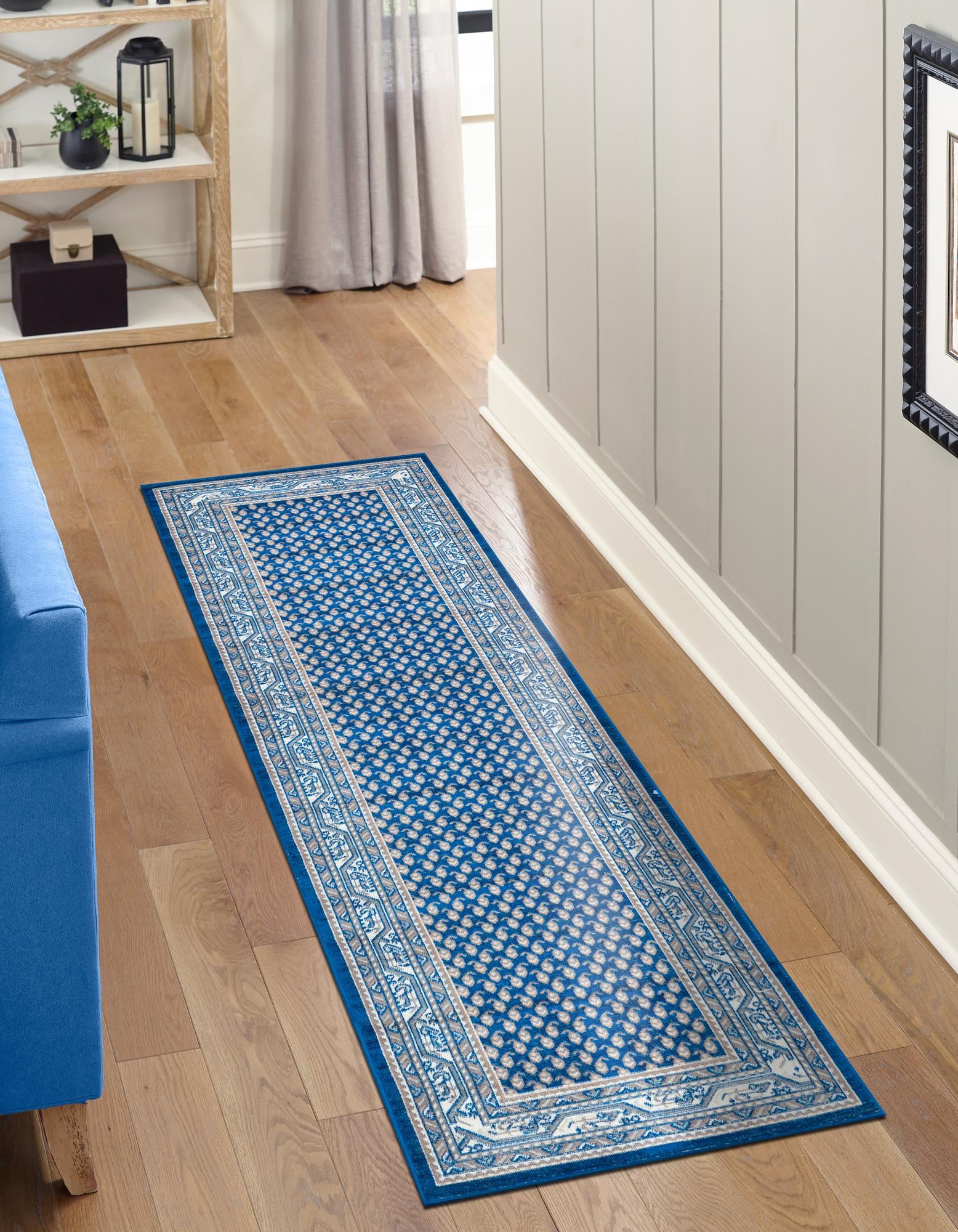 Blue 2' 9 x 9' 10 SoHo Runner Rug | Rugs.com