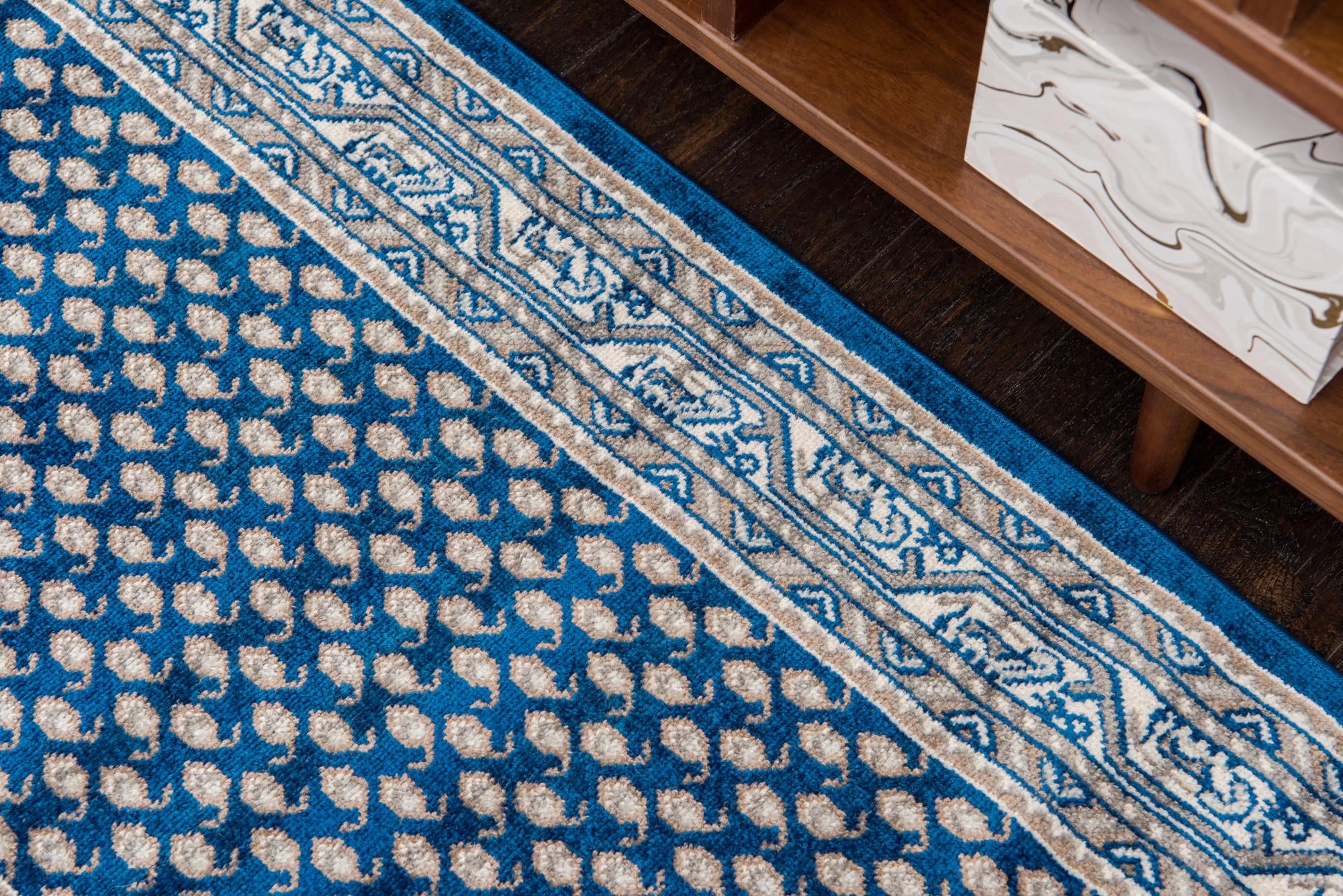 Blue 2' 9 x 9' 10 SoHo Runner Rug | Rugs.com