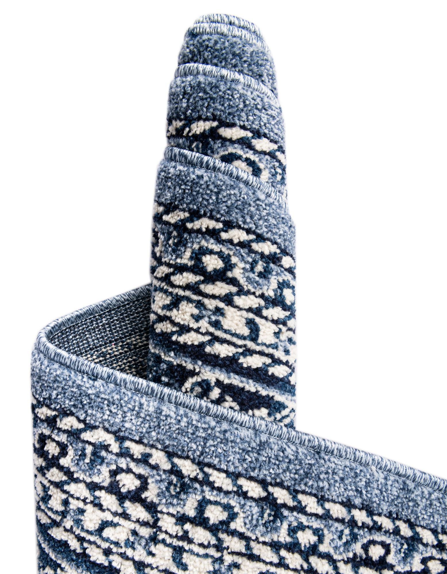 Blue 7' 10 x 7' 10 Miranda Square Rug | Rugs.com