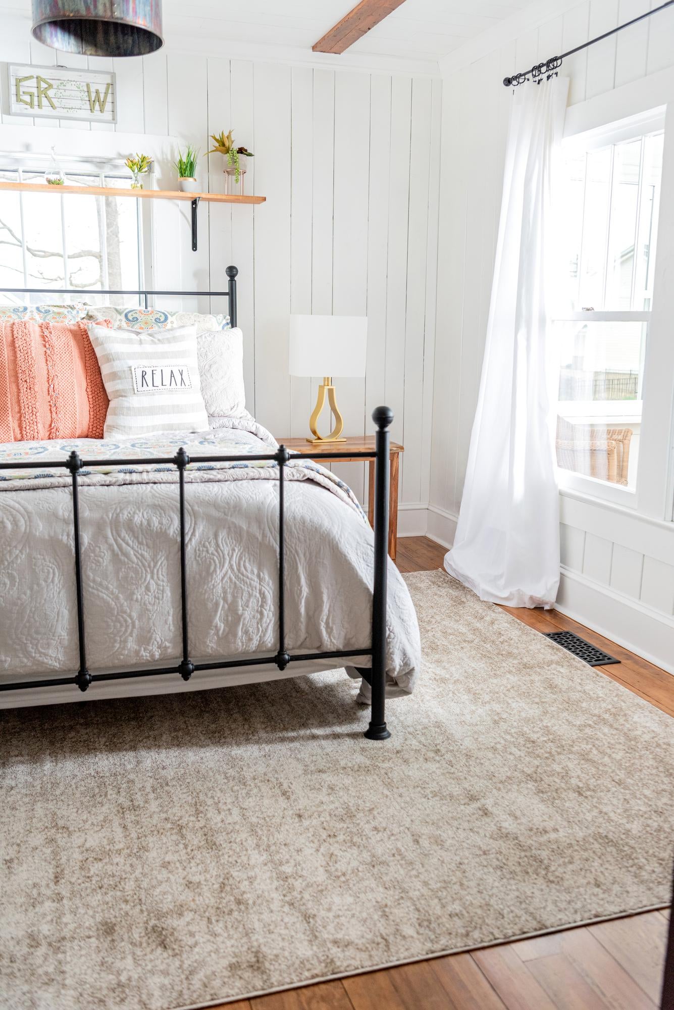 Bone Beige 10' x 13' Angelica Rug | Rugs.com