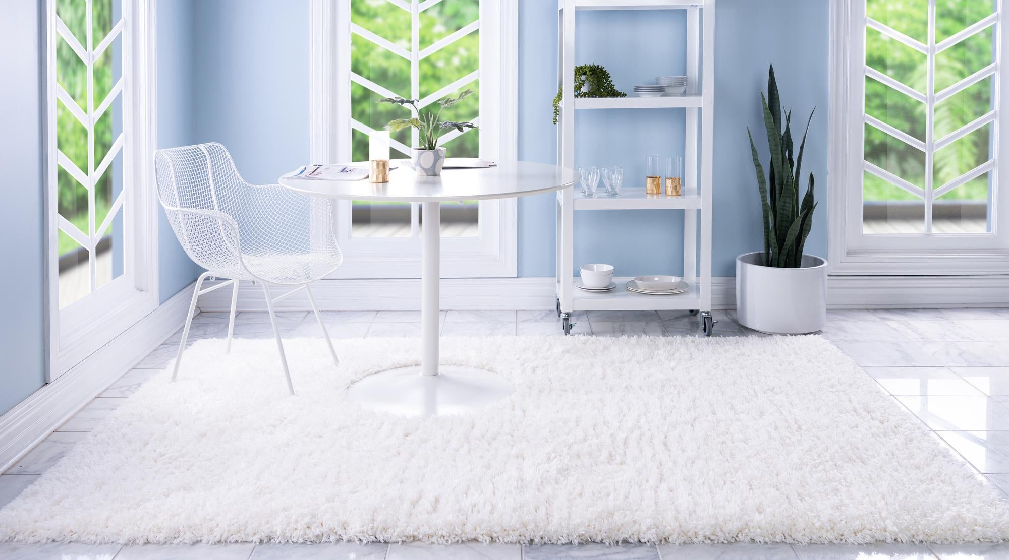 Bone 9' x 12' Marilyn Monroe™ Shag Rug | Rugs.com