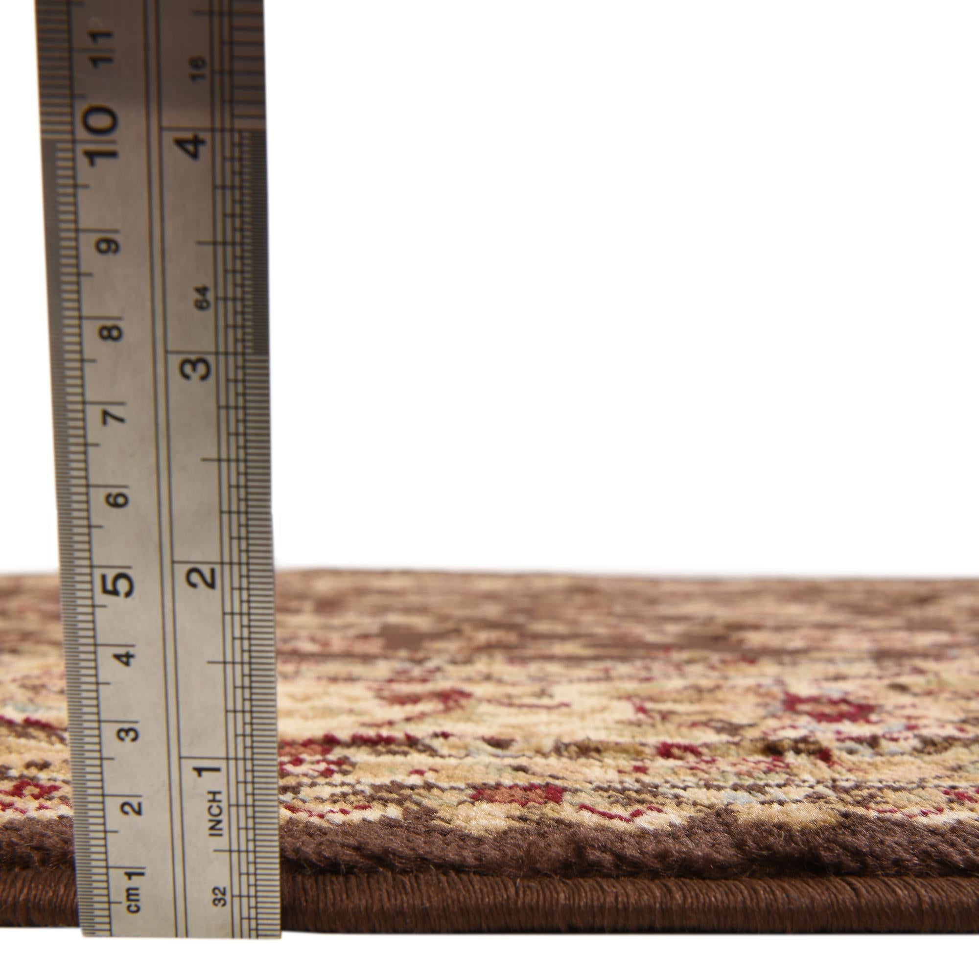 Brown 5' 3 x 8' Aditi Rug | Rugs.com