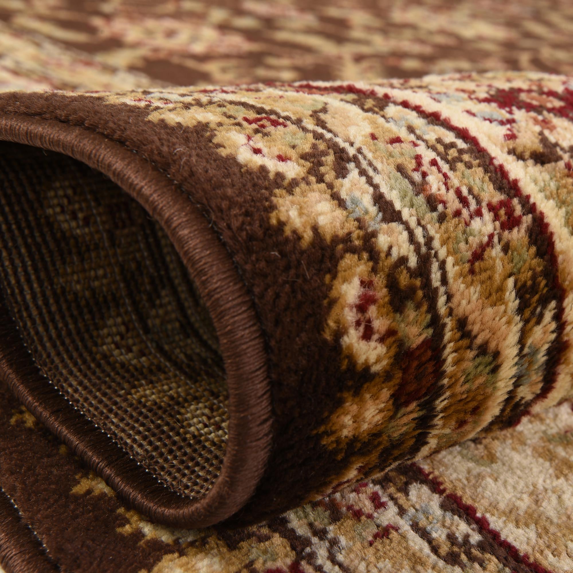 Brown 5' 3 x 8' Aditi Rug | Rugs.com