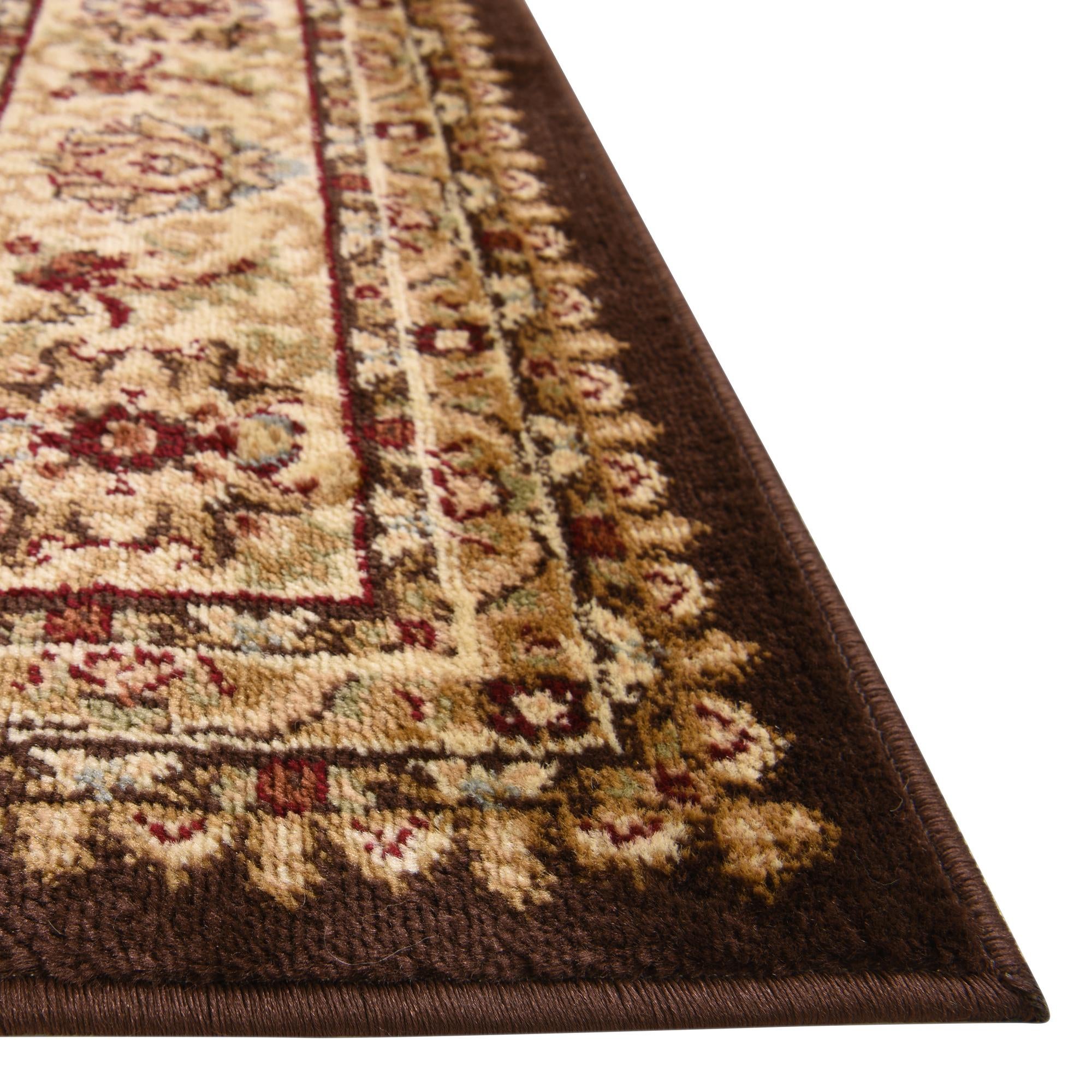 Brown 7' x 10' Aditi Rug | Rugs.com