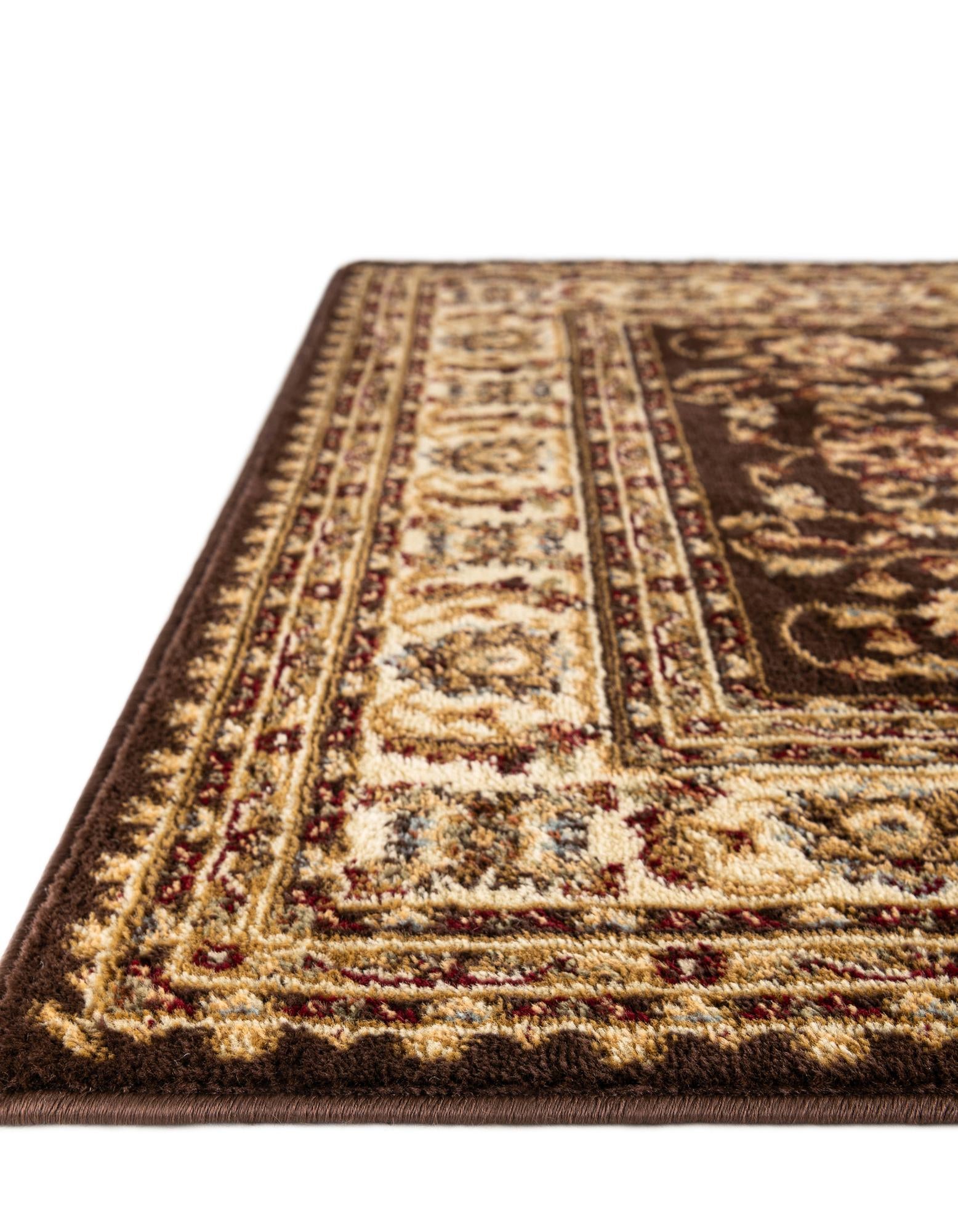 Brown 5' 3 x 8' Aditi Rug | Rugs.com