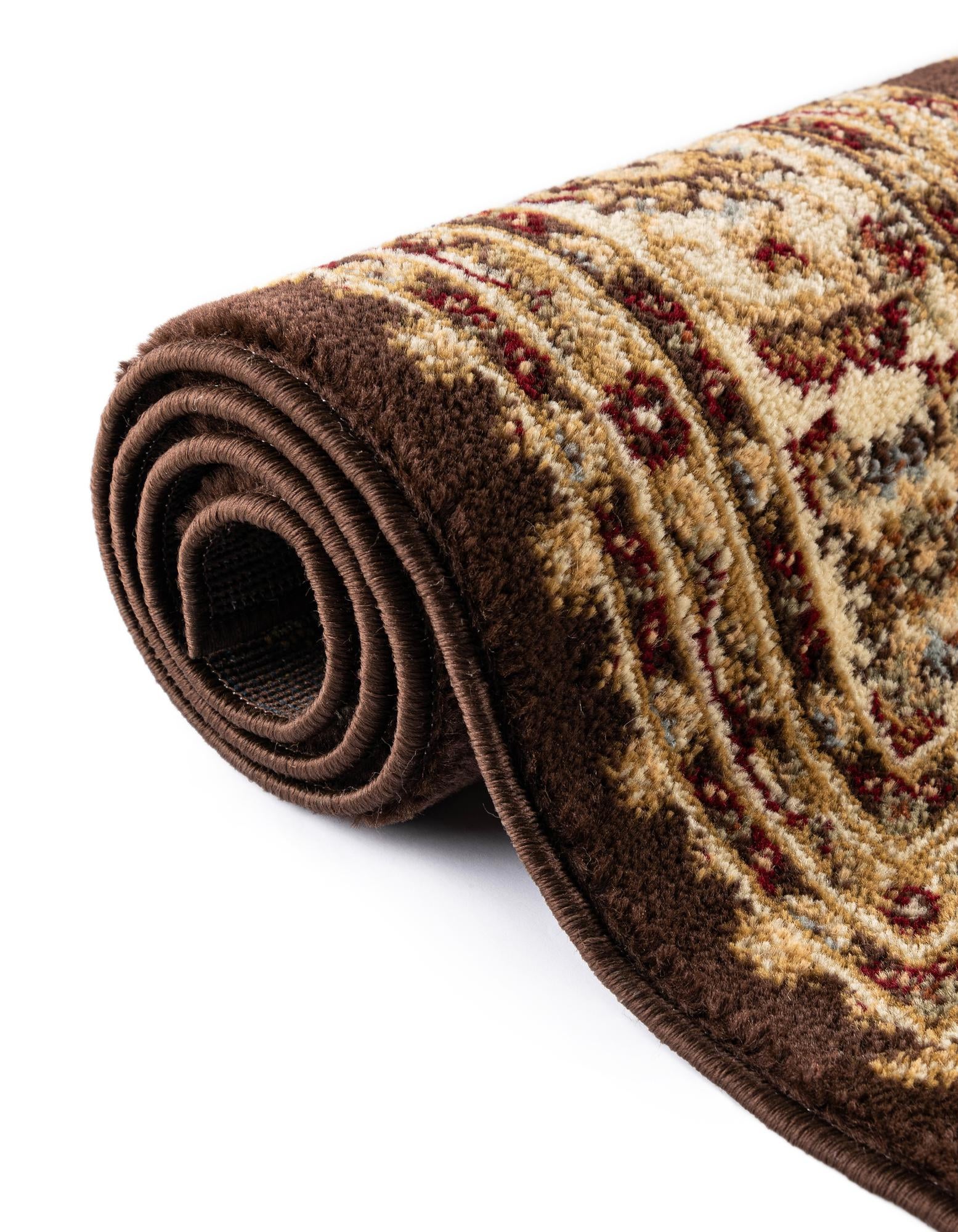 Brown 5' 3 x 8' Aditi Rug | Rugs.com