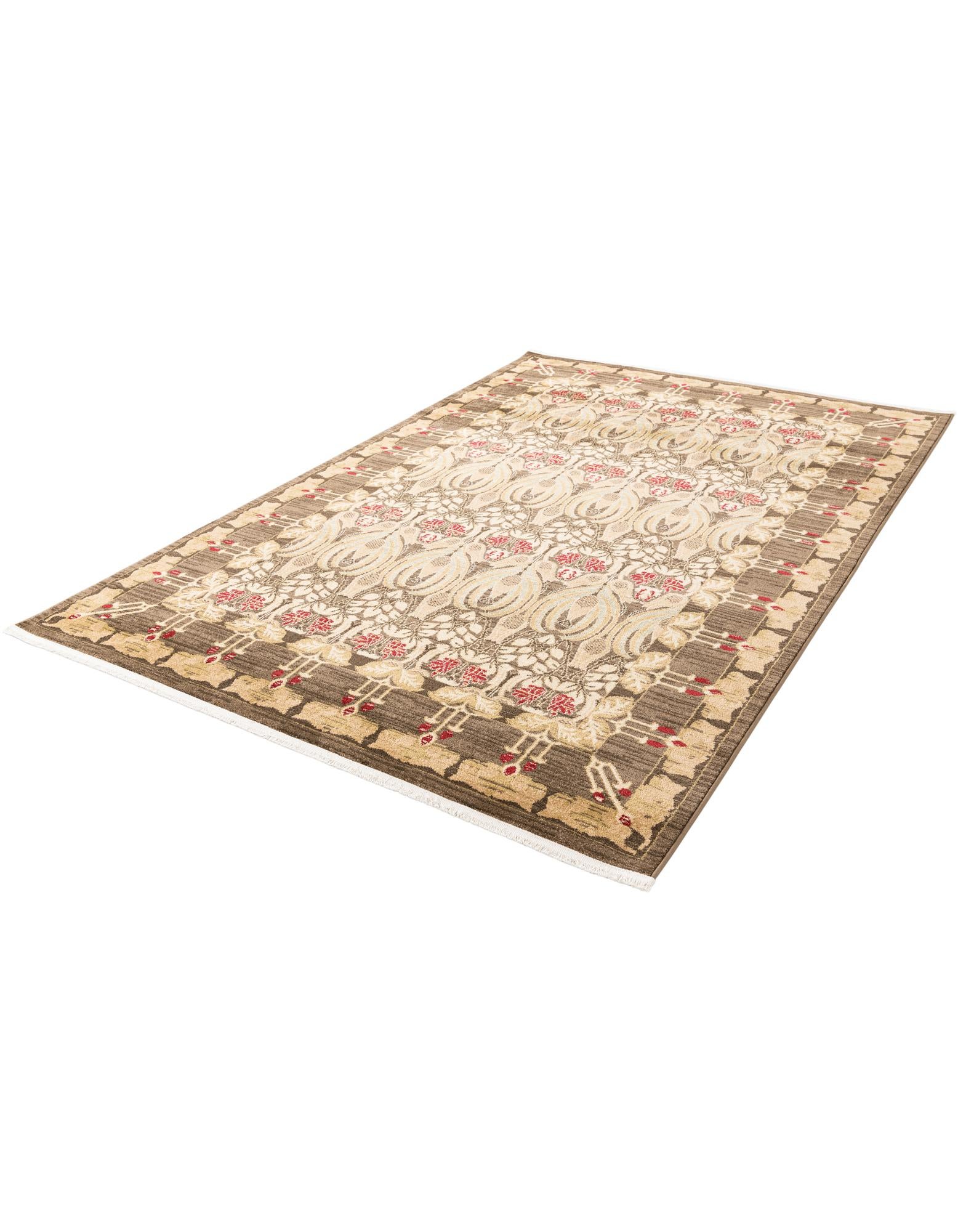 Brown 6' x 9' Chelsea Rug | Rugs.com