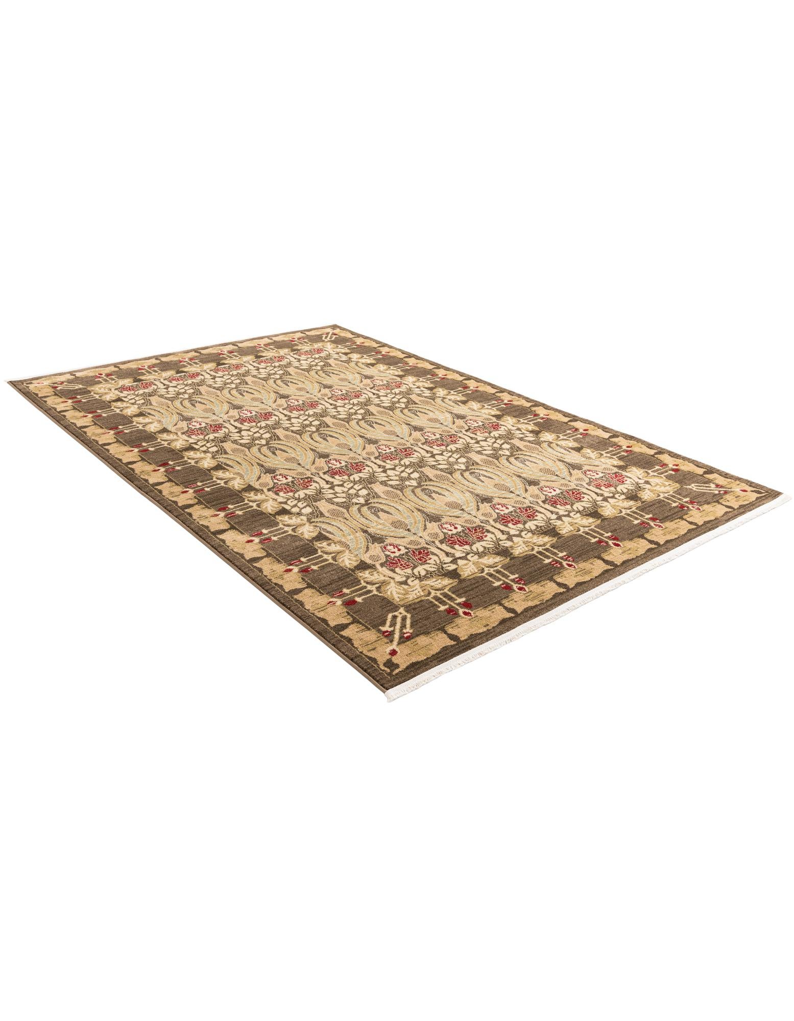 Brown 6' x 9' Chelsea Rug | Rugs.com