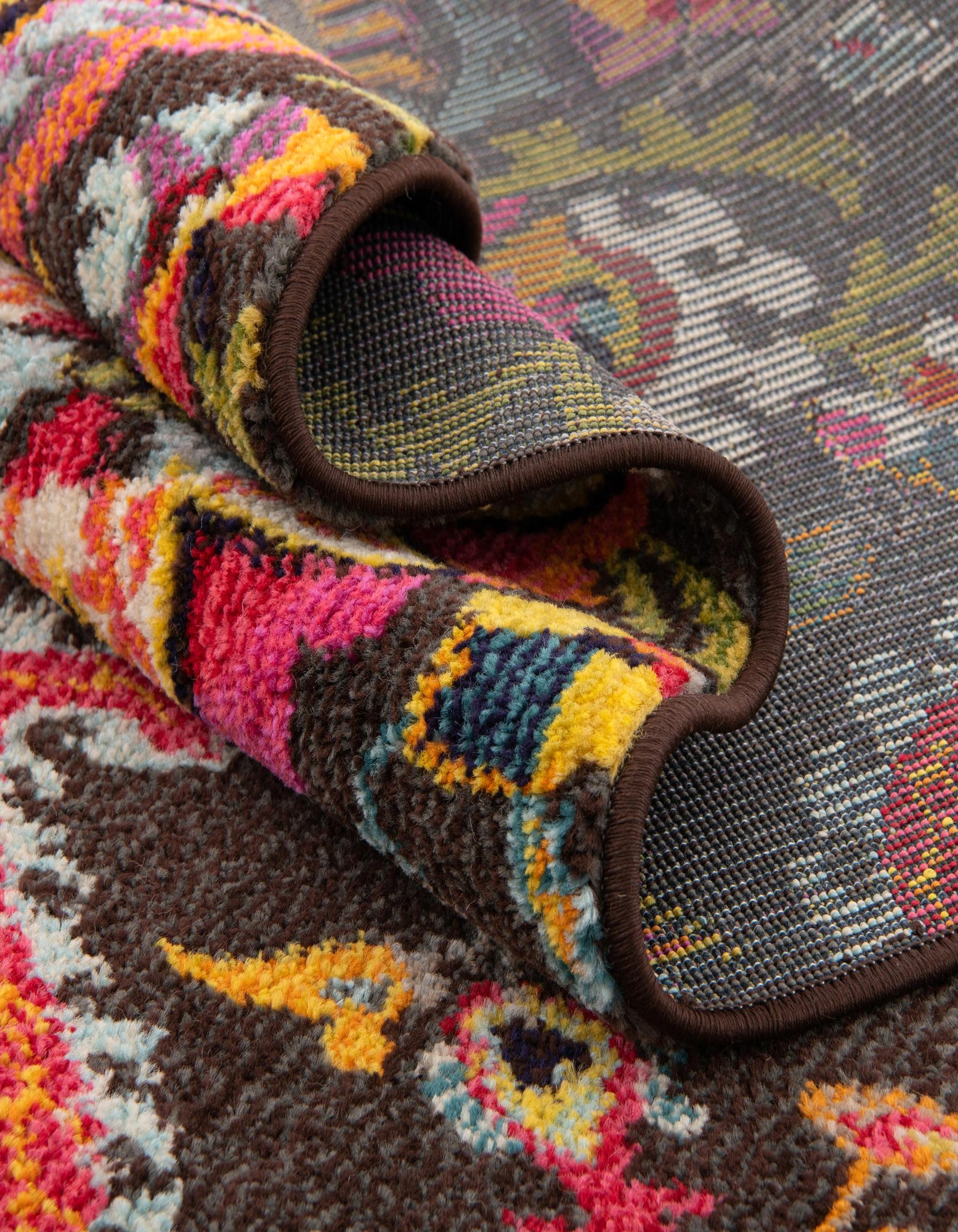 Brown 5' x 8' Hyacinth Rug | Rugs.com