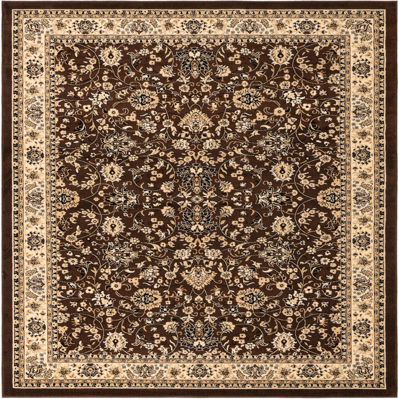 Brown 7' 10 x 11' Yasmin Rug | Rugs.com