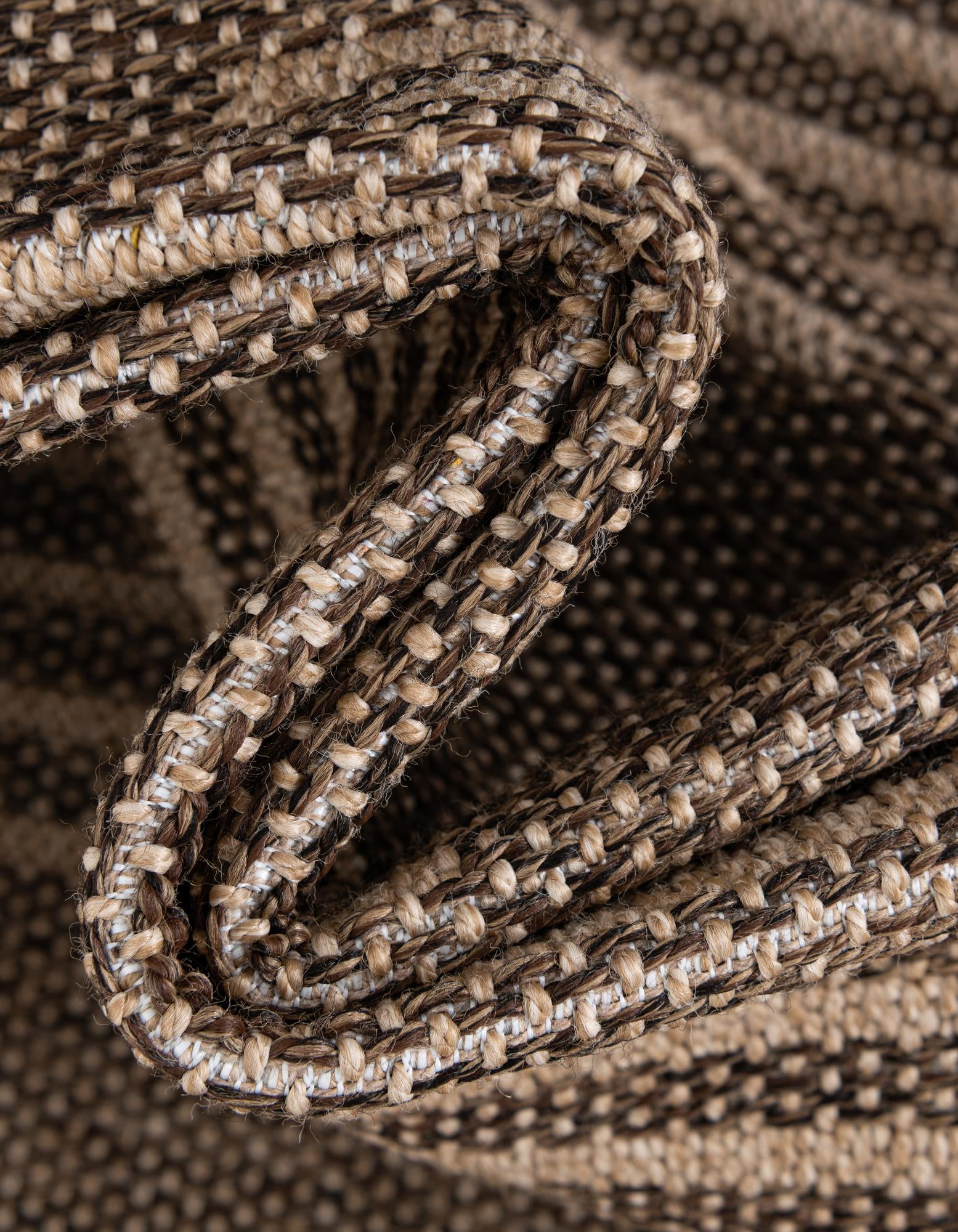 Brown 8' x 8' Dunes Square Rug | Rugs.com