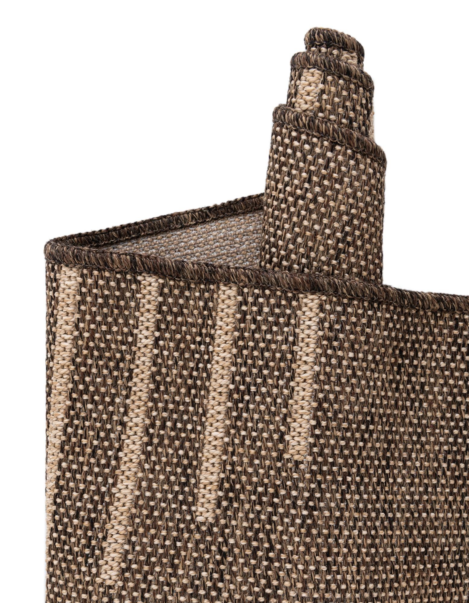 Brown 8' x 8' Dunes Square Rug | Rugs.com