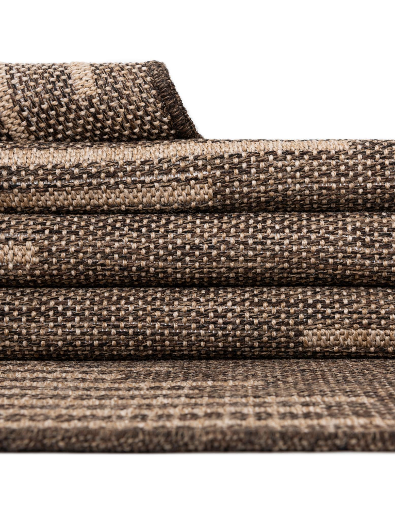 Brown 8' x 8' Dunes Square Rug | Rugs.com