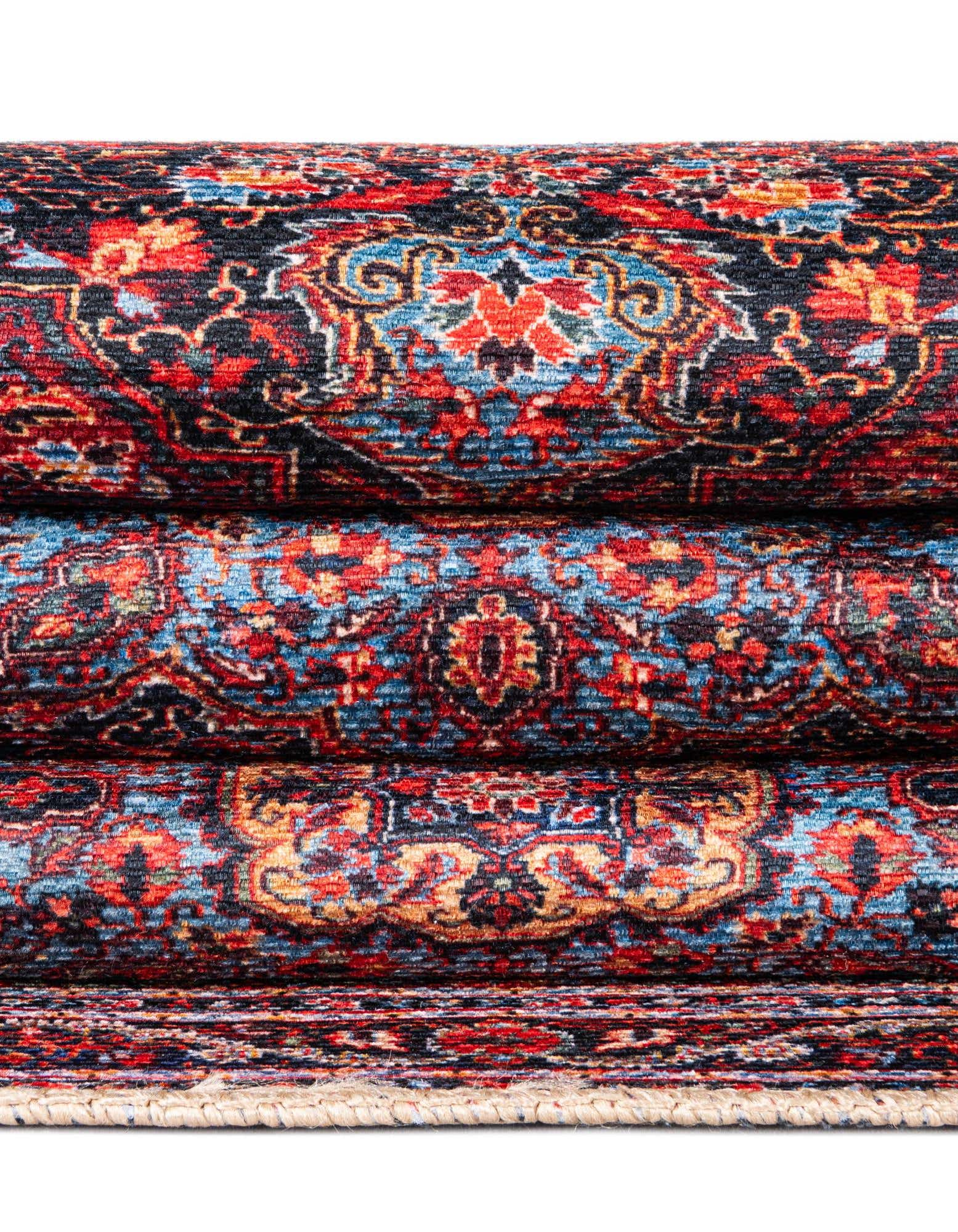 Burgundy 5' x 5' Timeless Octagon Rug | Rugs.com