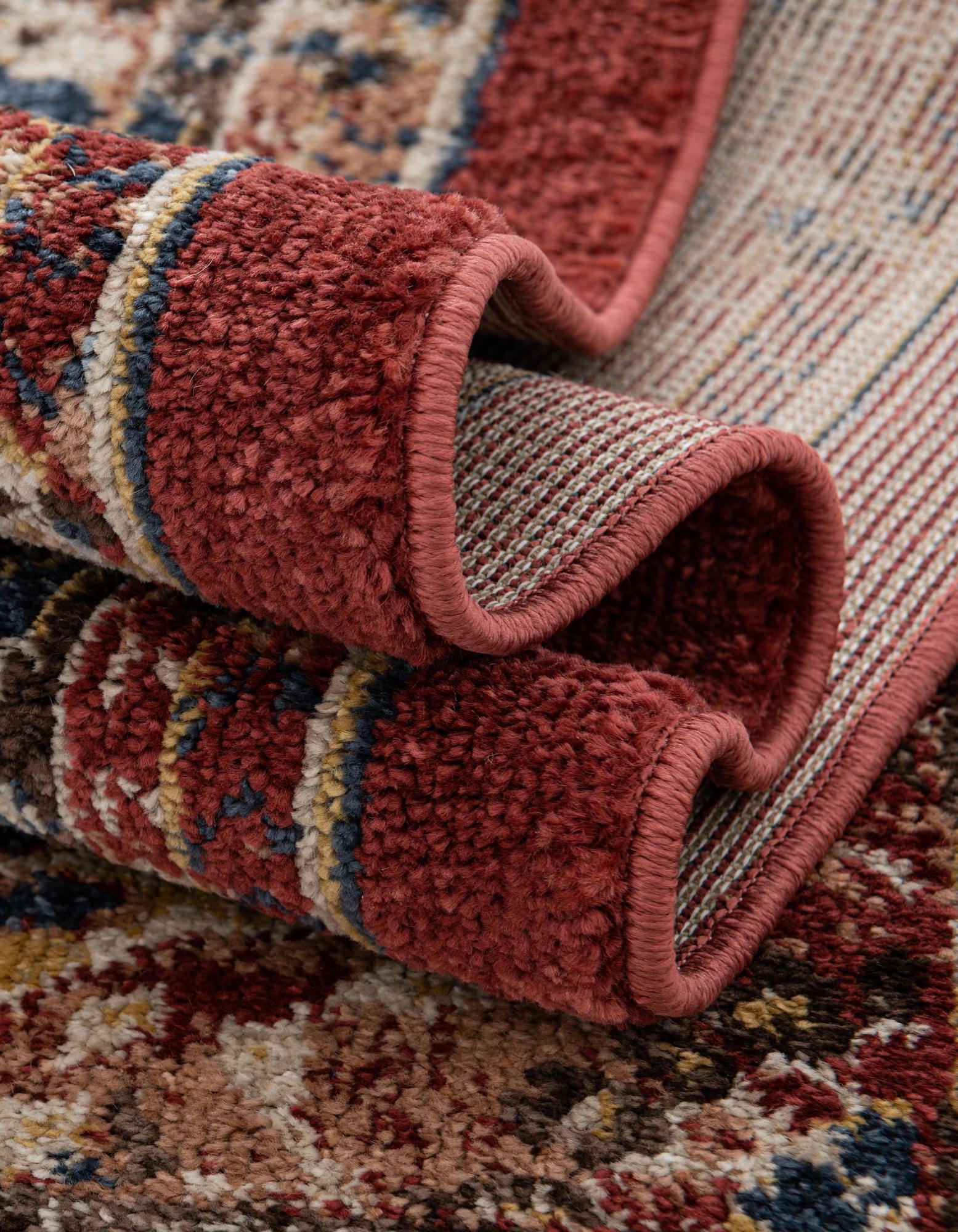 Burgundy 7' x 10' Eden Rug | Rugs.com