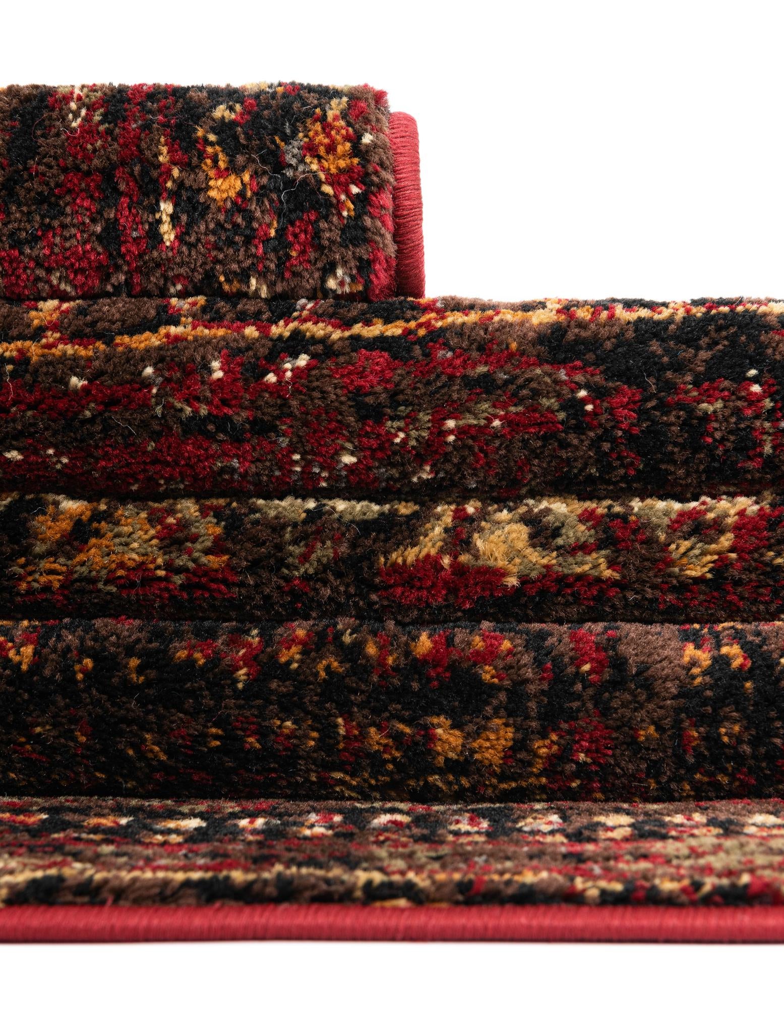 Burgundy 7' 10 x 10' Saturn Rug | Rugs.com