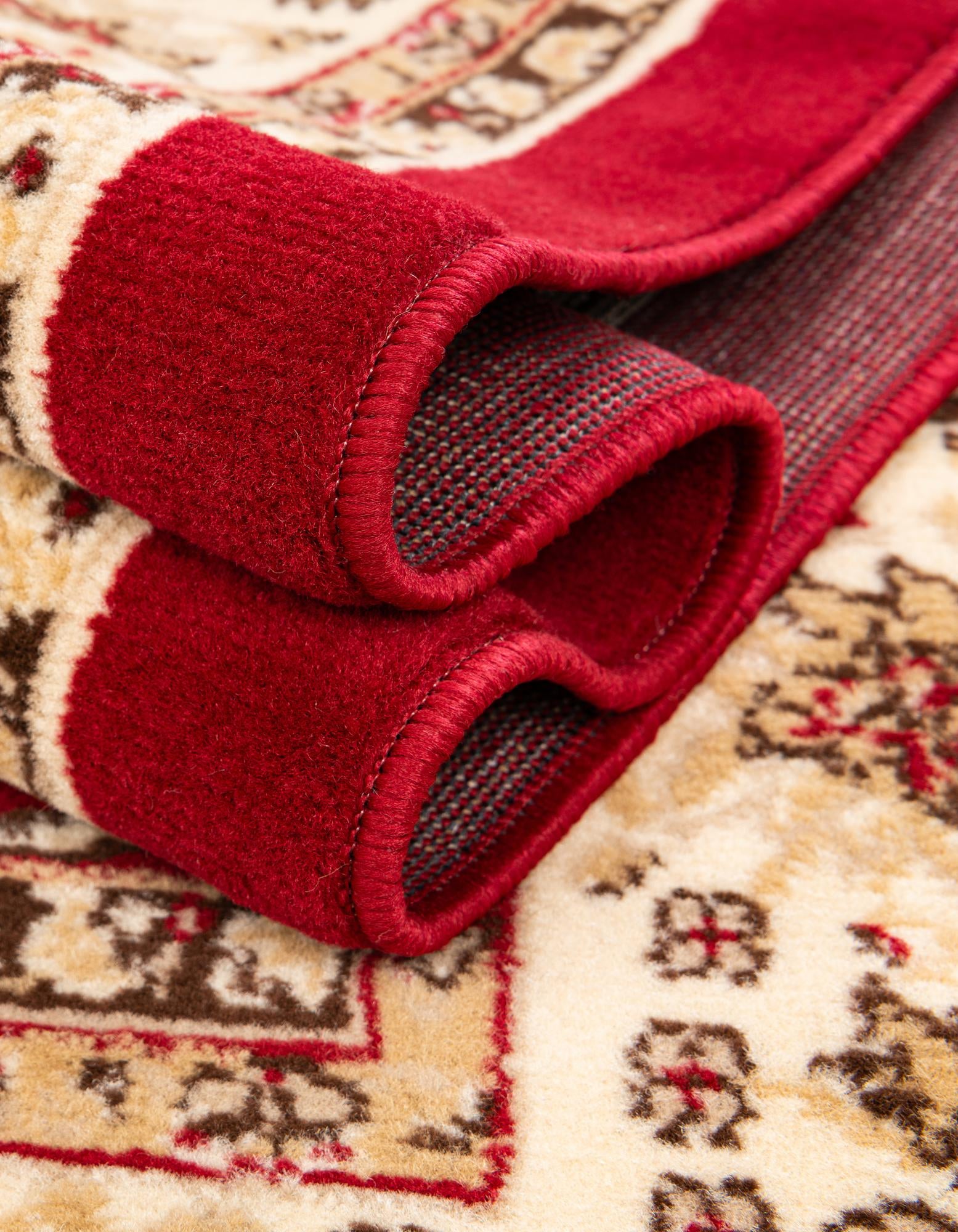 Burgundy 7' 10 x 11' Yasmin Rug | Rugs.com