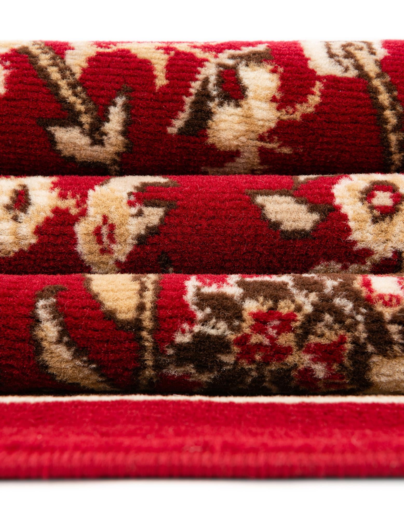 Burgundy 2' x 5' Yasmin Runner Rug | Rugs.com