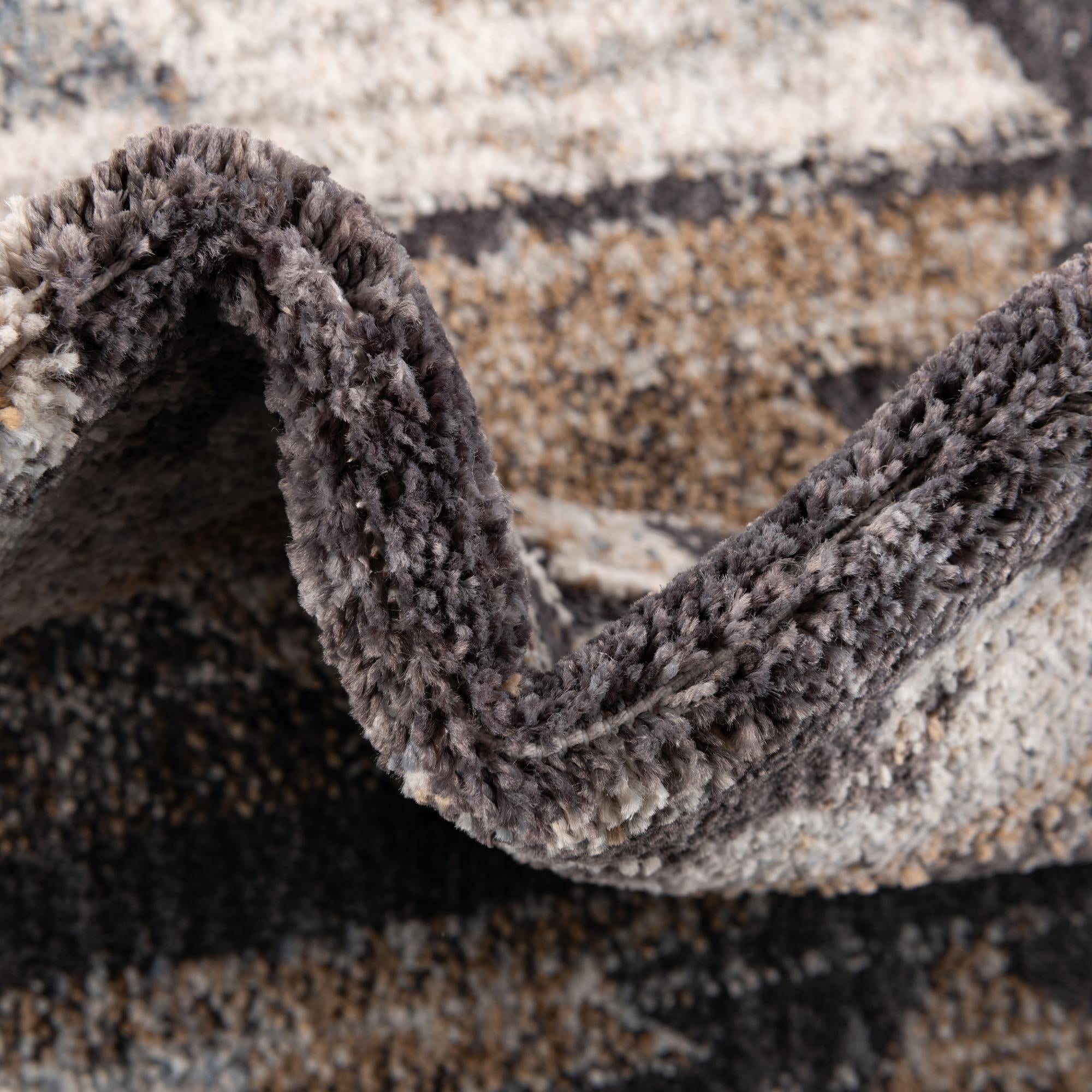 Charcoal Gray 10' x 13' Eco Southwestern Rug | Rugs.com