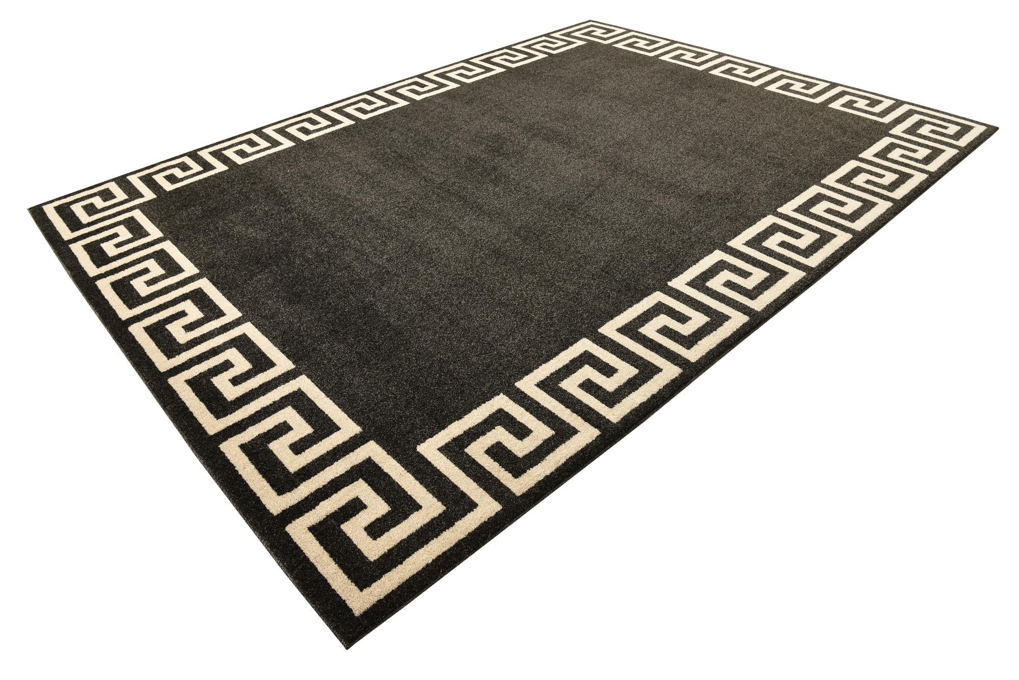 Charcoal 9' x 12' Hera Rug | Rugs.com