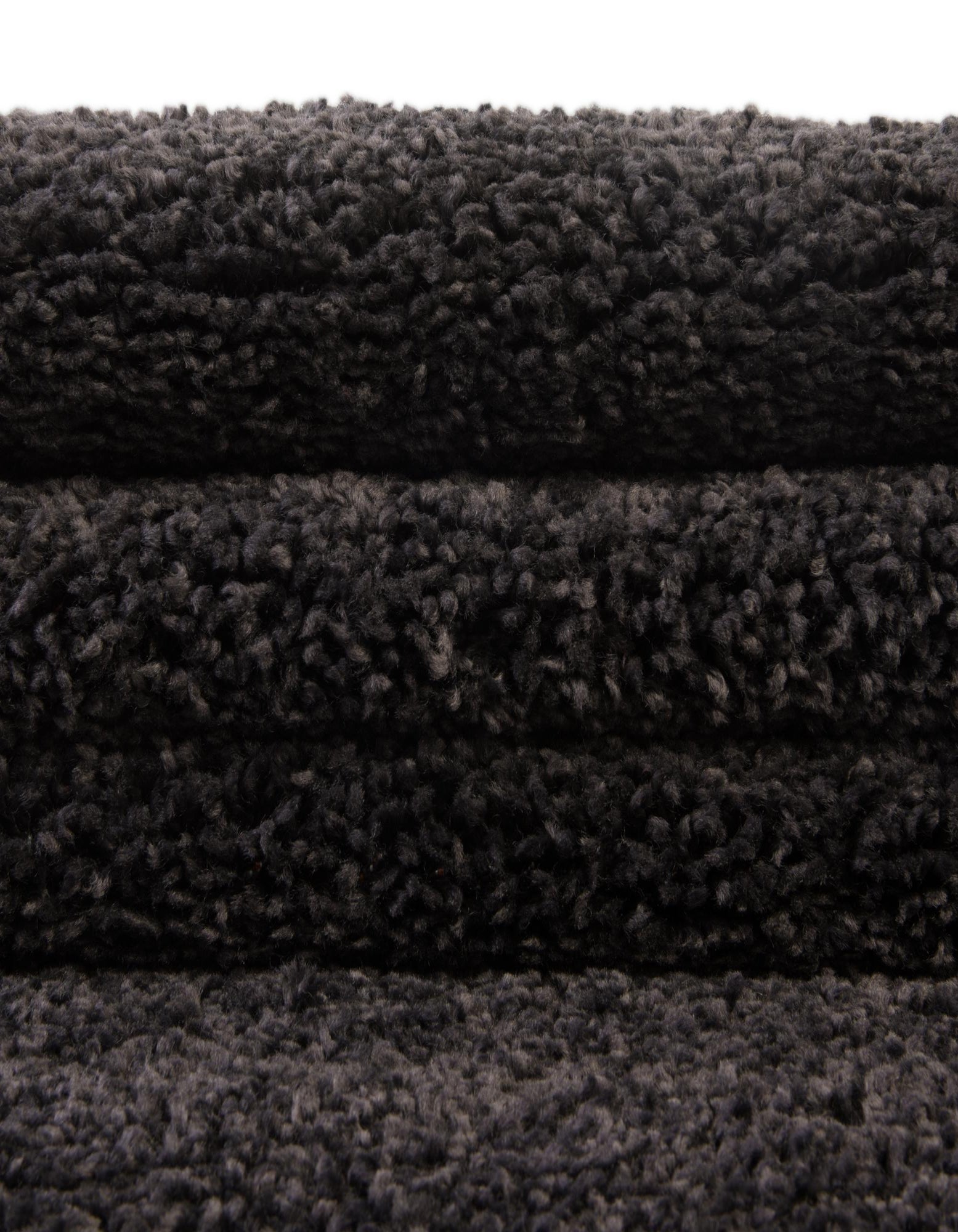 Charcoal 10' x 13' Solid Frieze Rug | Rugs.com