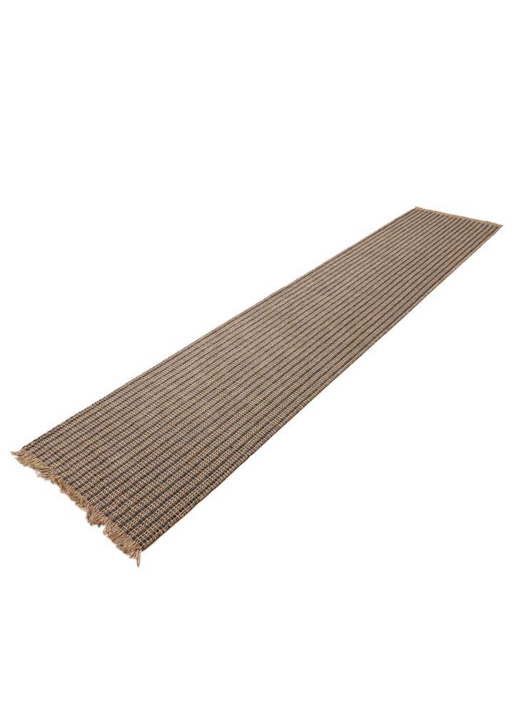 Charcoal 2' 7 x 12' Cottage Farm Runner Rug | Rugs.com