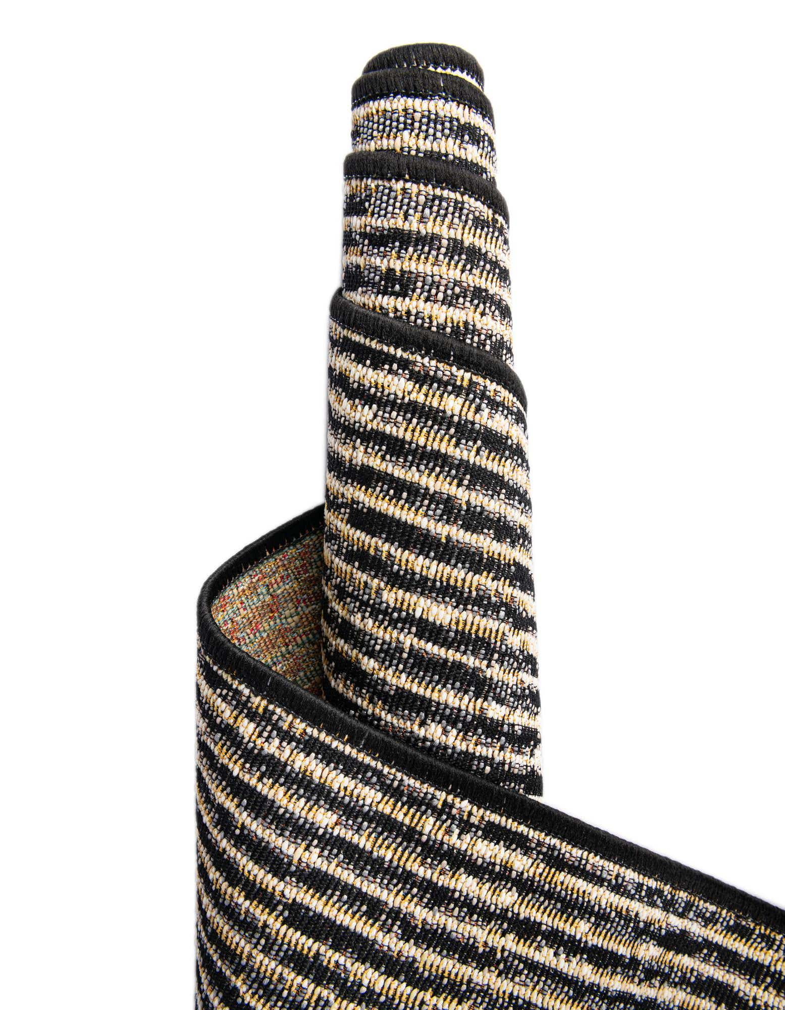 Charcoal 2' x 5' Washable Modern Indoor / Outdoor Runner Rug | Rugs.com