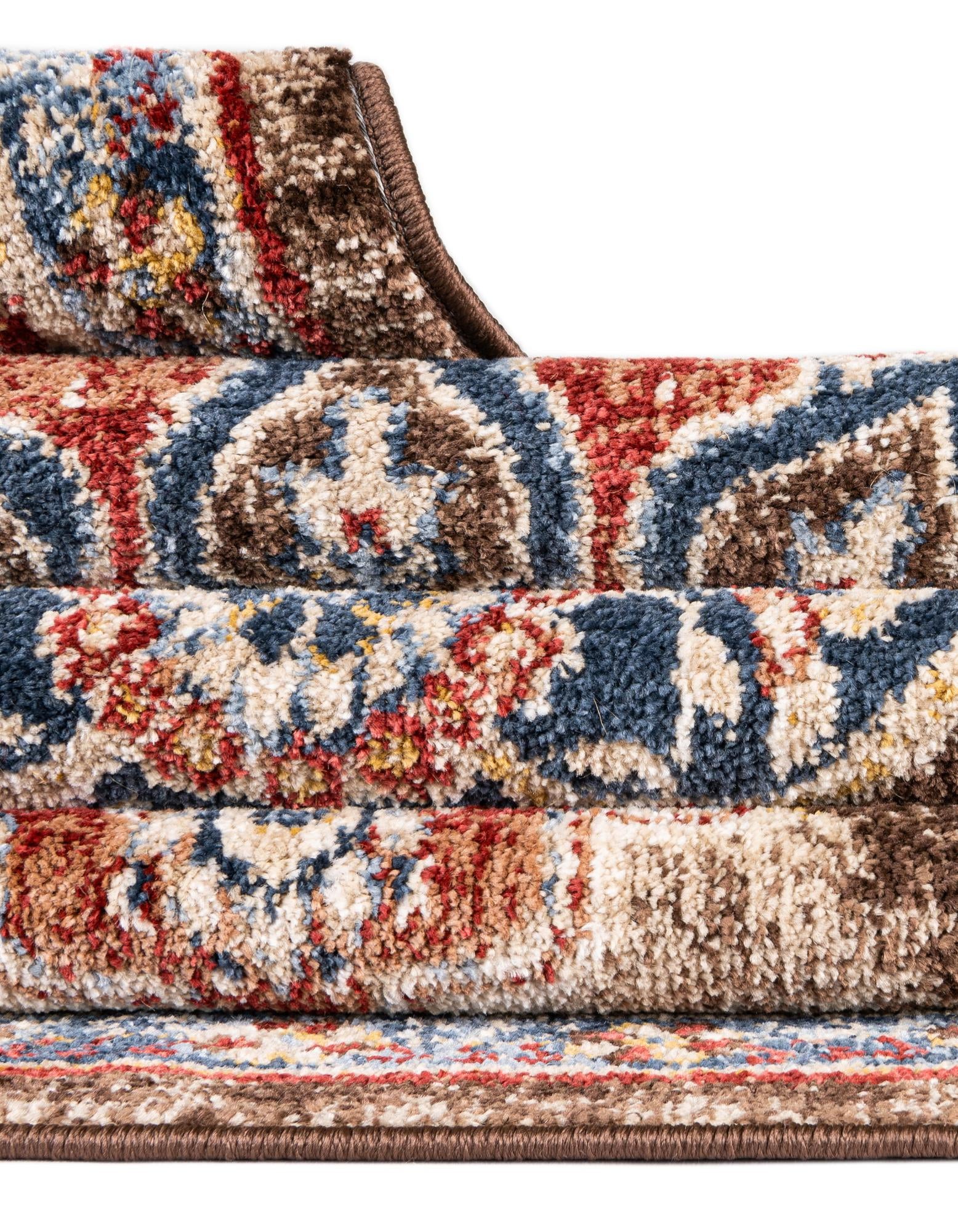 Chocolate Brown 9' x 12' 2 Eden Rug | Rugs.com