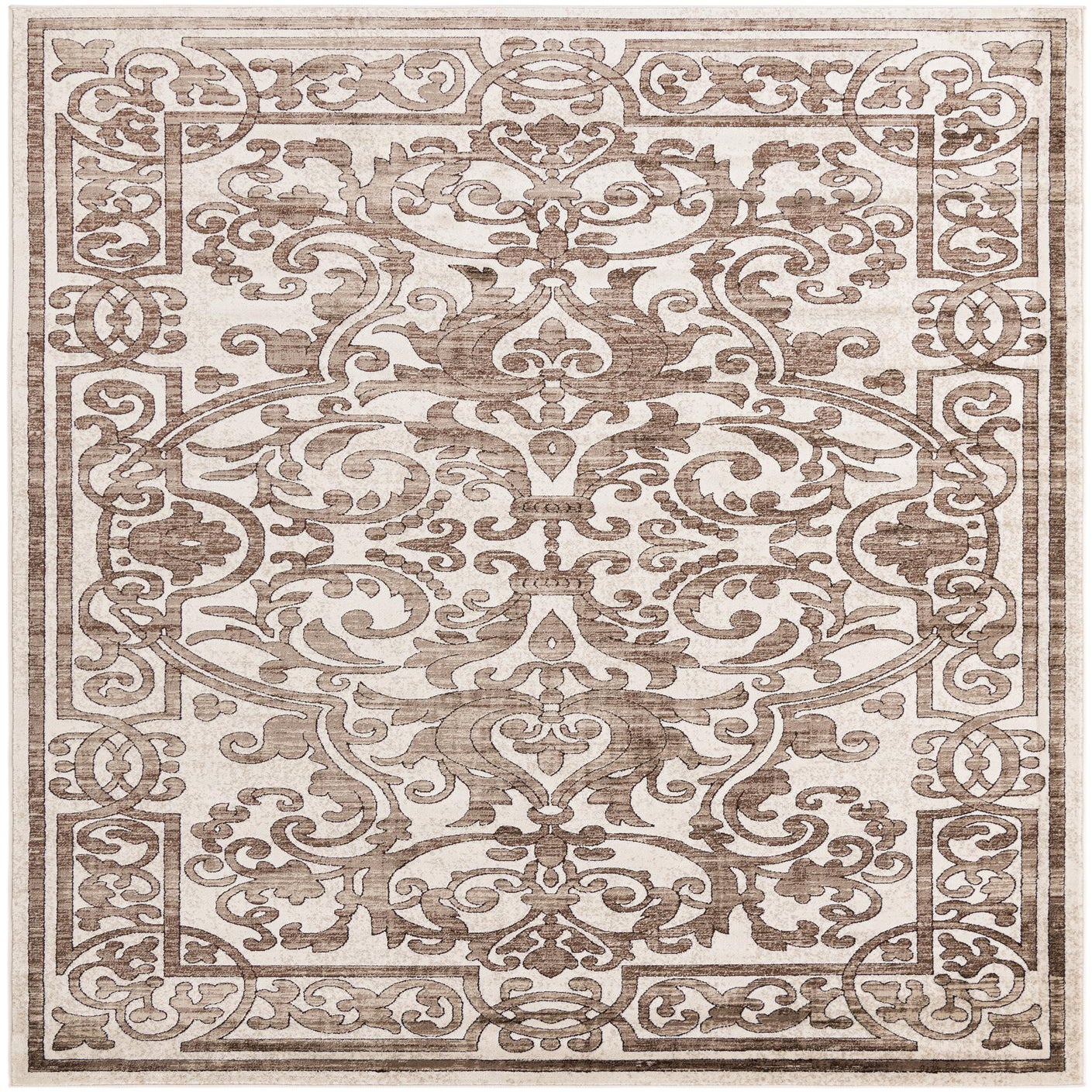 Chocolate Brown 7' x 10' Hermitage Rug | Rugs.com
