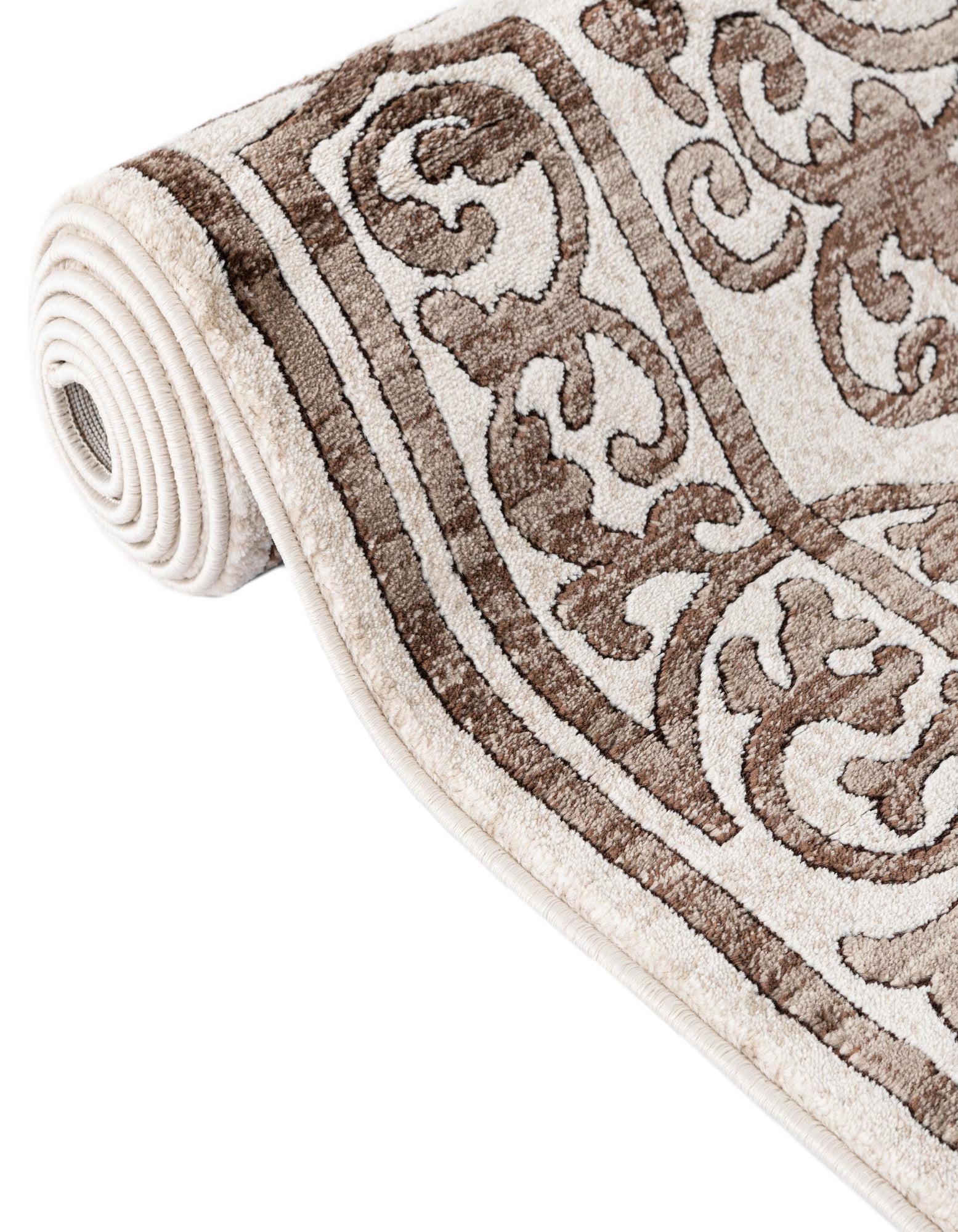 Chocolate Brown 7' x 10' Hermitage Rug | Rugs.com