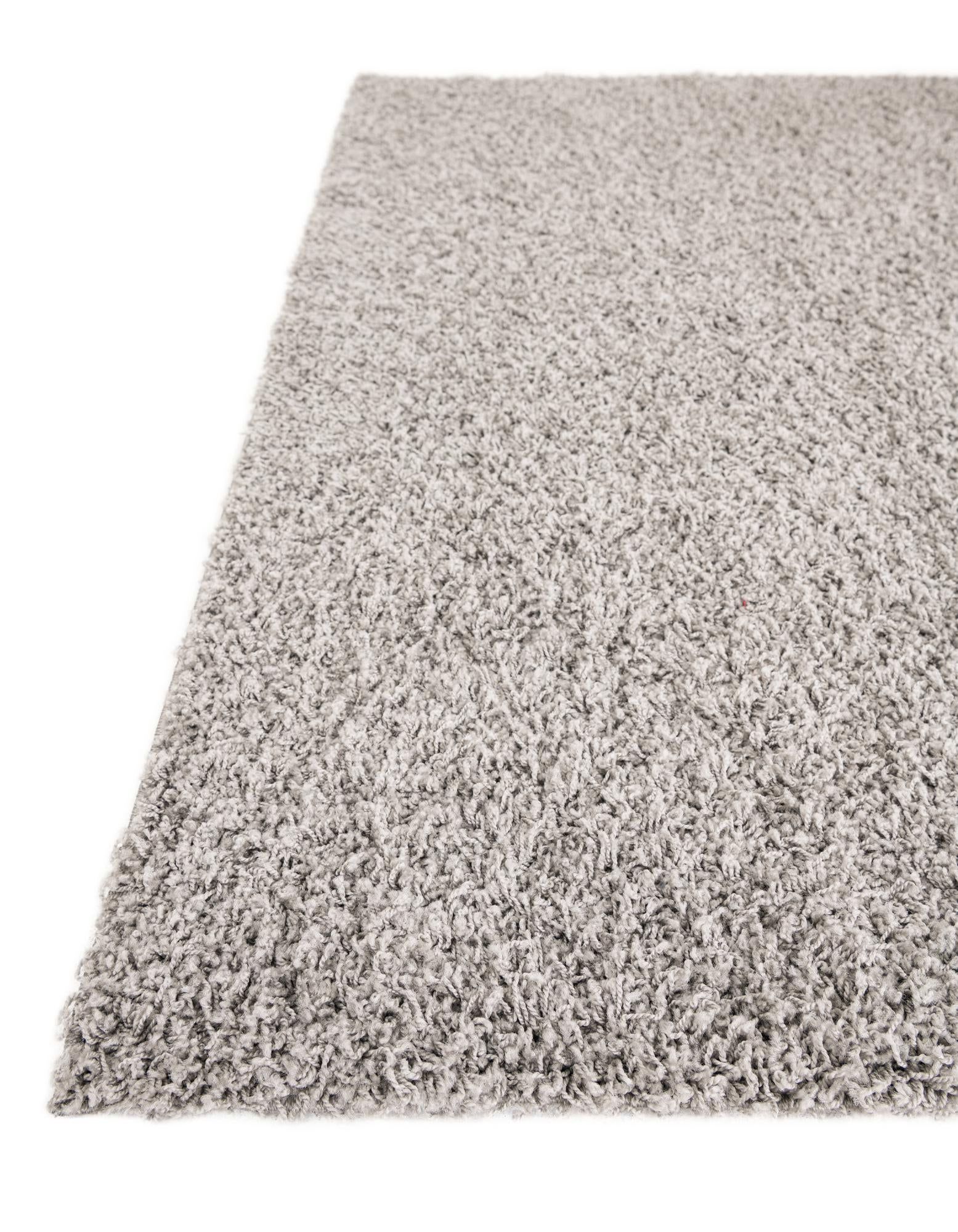 Cloud Gray 5' 3 x 8' Solid Shag Rug | Rugs.com
