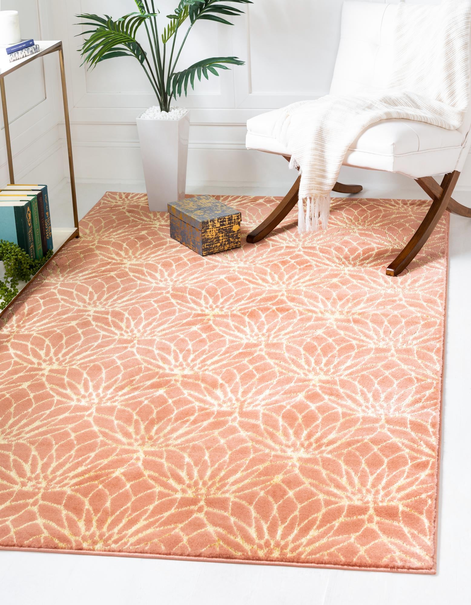 Pink 8' 4 x 10' Santiago Rug | Rugs.com