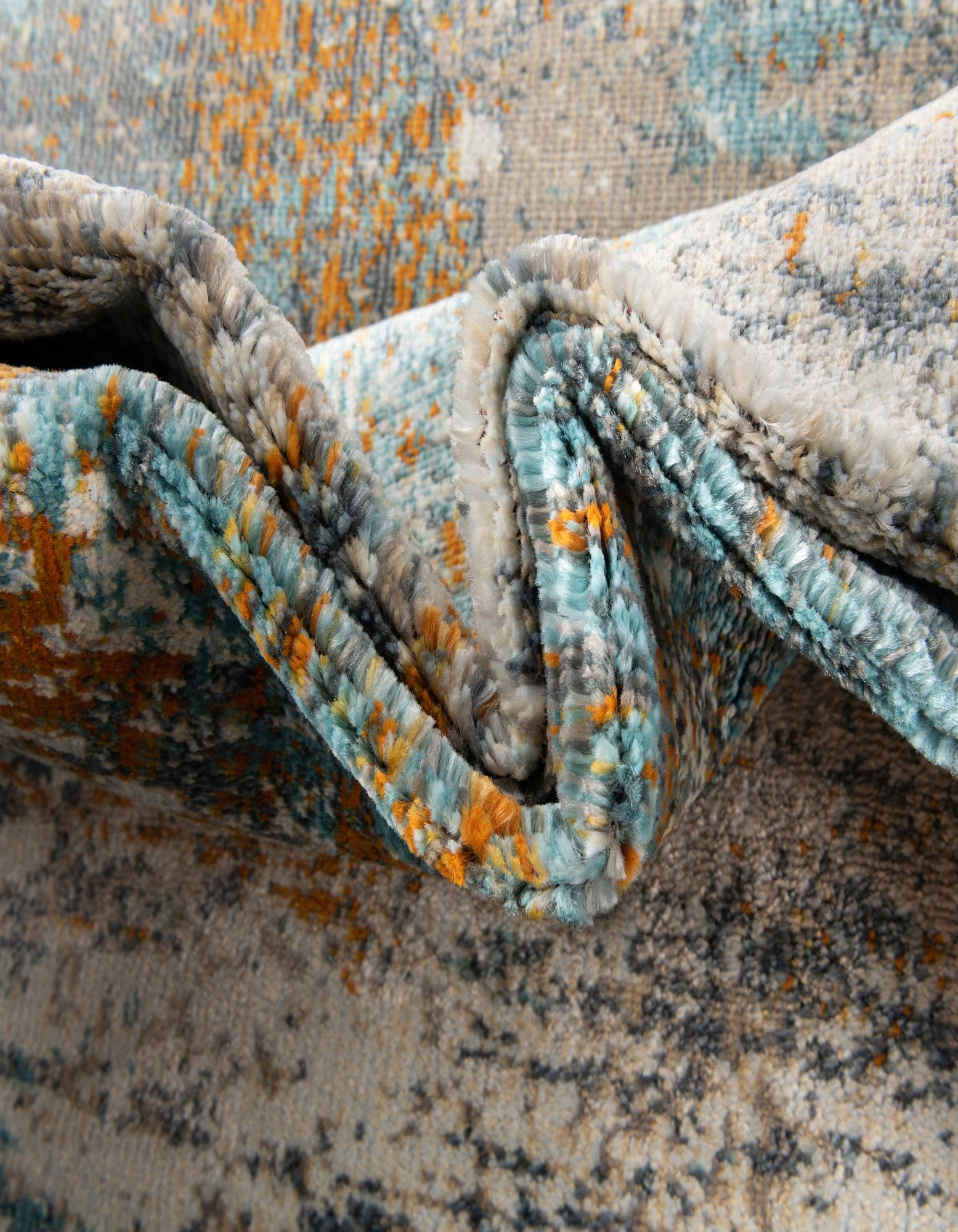 Cream Blue 9' x 12' Paragon Rug | Rugs.com