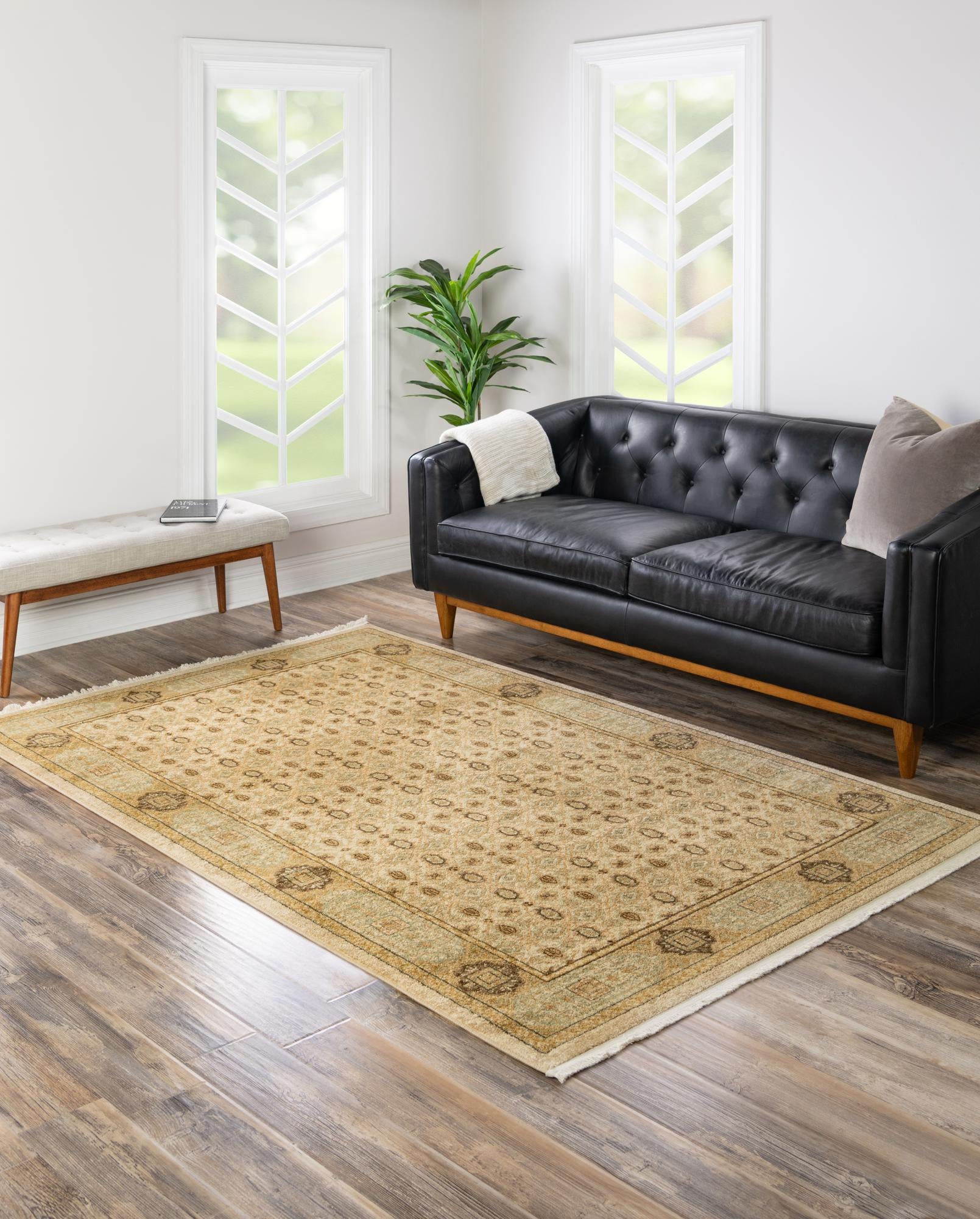 Cream 9' x 12' 2 Amina Rug | Rugs.com