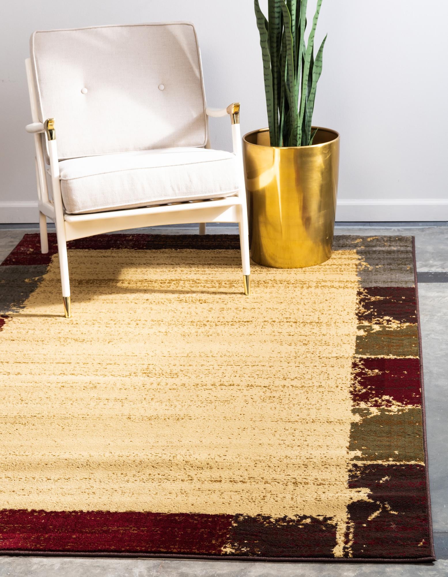 Beige 2' 2 x 6' Cafe Runner Rug | Rugs.com