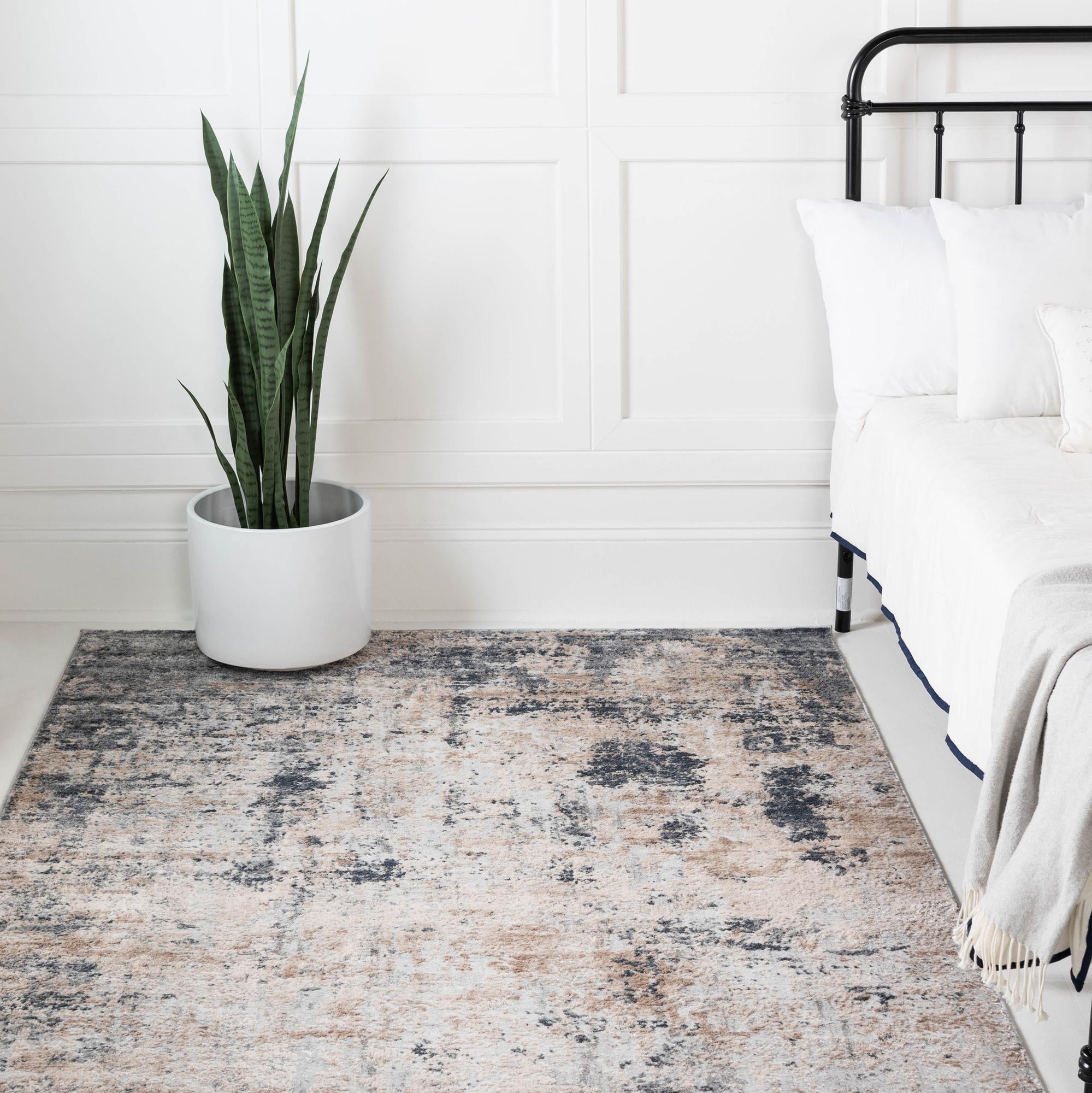 Cream 5' x 8' Caspian Rug | Rugs.com