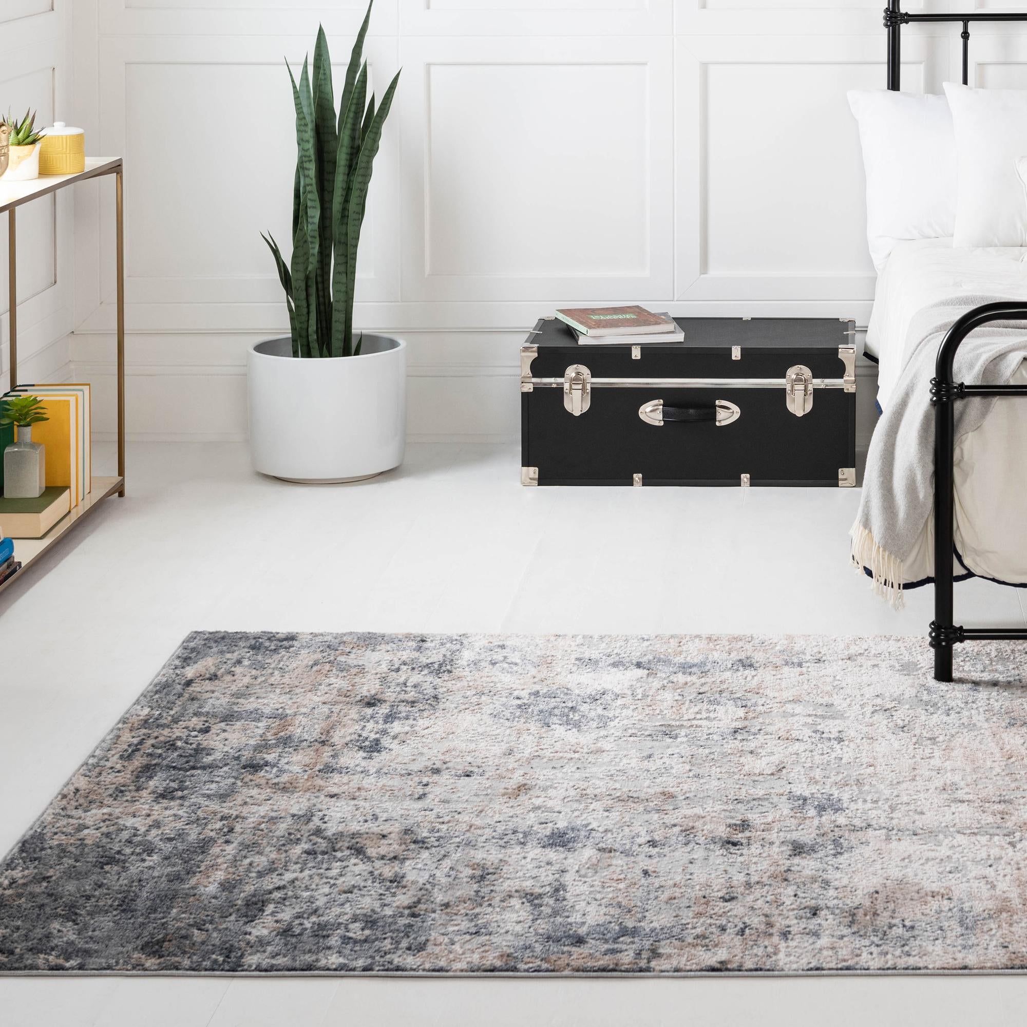 Cream 5' x 8' Caspian Rug | Rugs.com