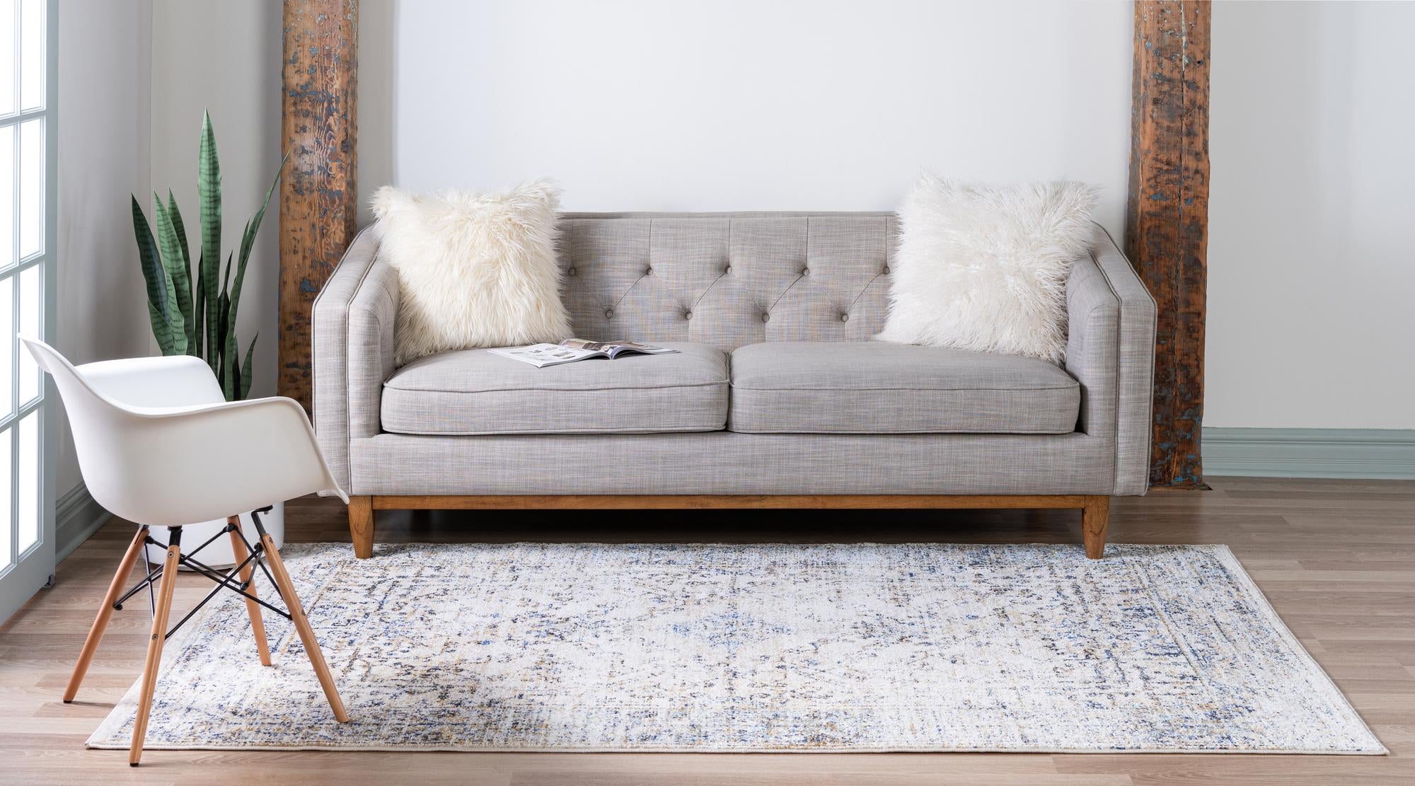 Cream 3' 3 x 5' 3 Charlotte Rug | Rugs.com