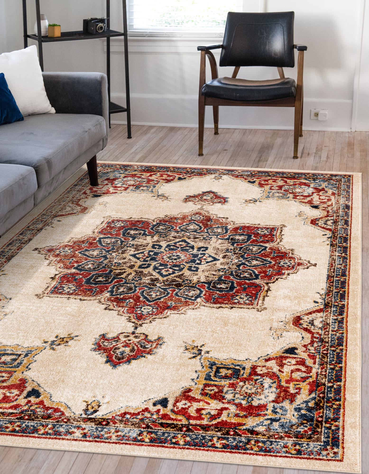 Cream 8' x 10' Eden Rug | Rugs.com