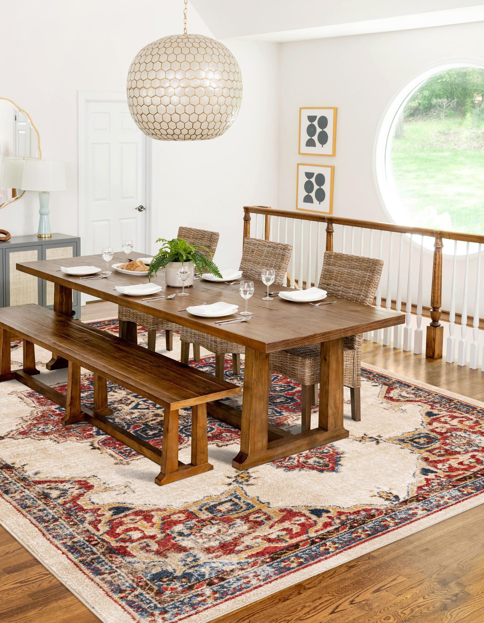 Cream 8' x 10' Eden Rug | Rugs.com