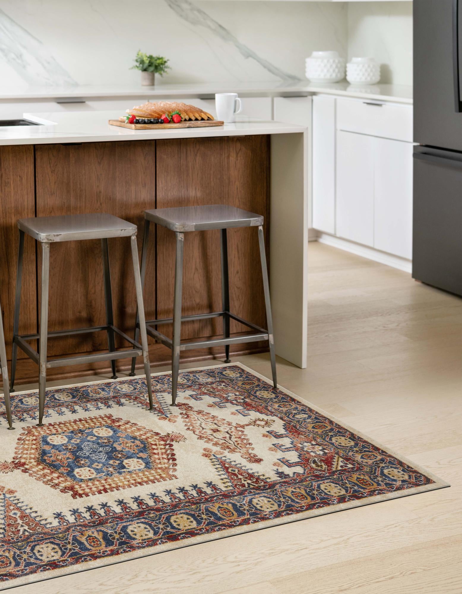 Cream 5' x 8' Eden Rug | Rugs.com