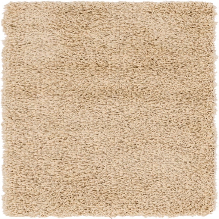 Cream 2' x 3' 8 Solid Shag Rug | Rugs.com