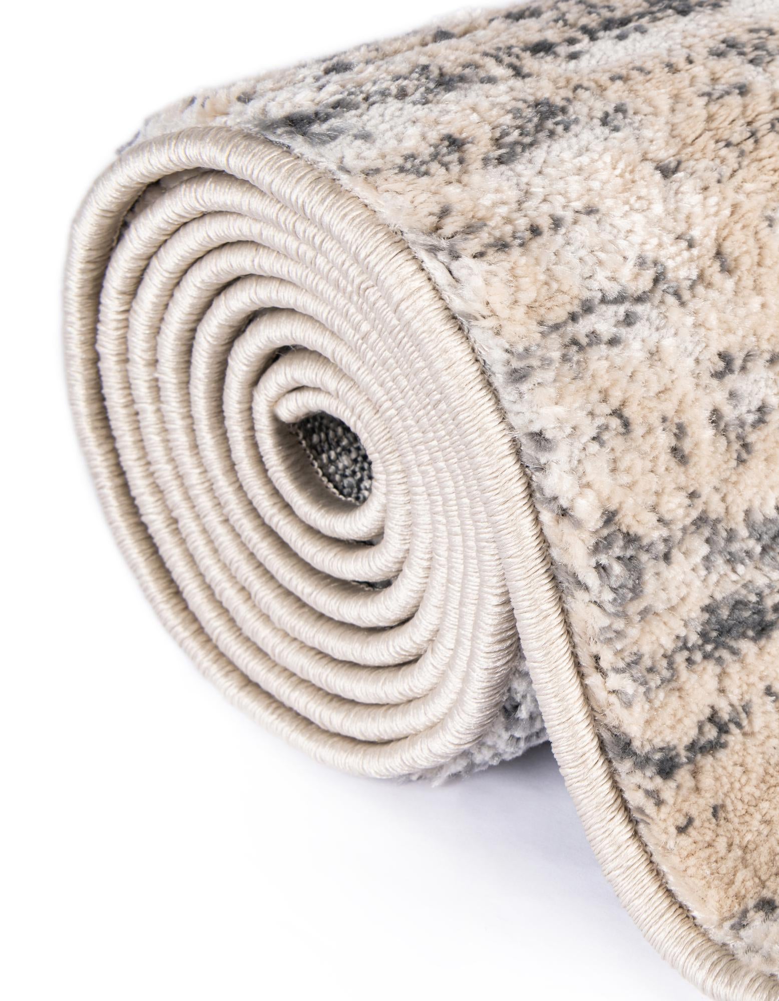 Cream 7' x 7' Oasis Round Rug | Rugs.com