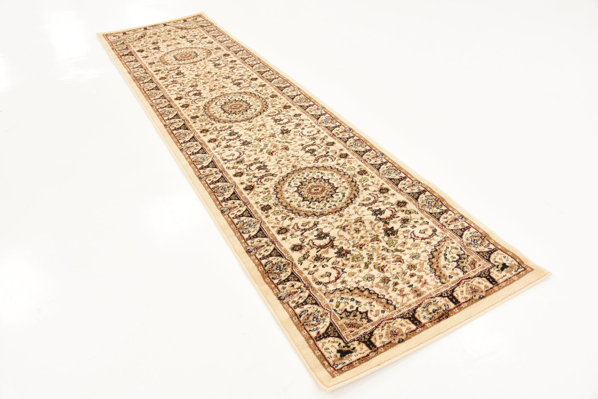 Cream 2' 7 x 10' Amaya Runner Rug | Rugs.com