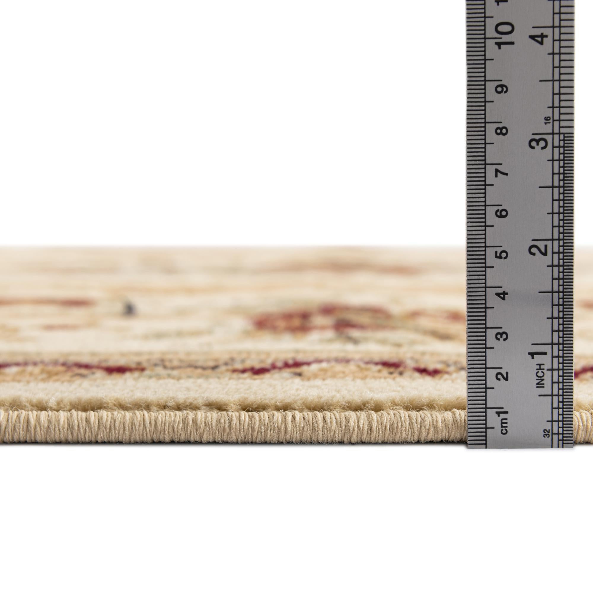 Cream 4' x 4' Chateau Square Rug | Rugs.com